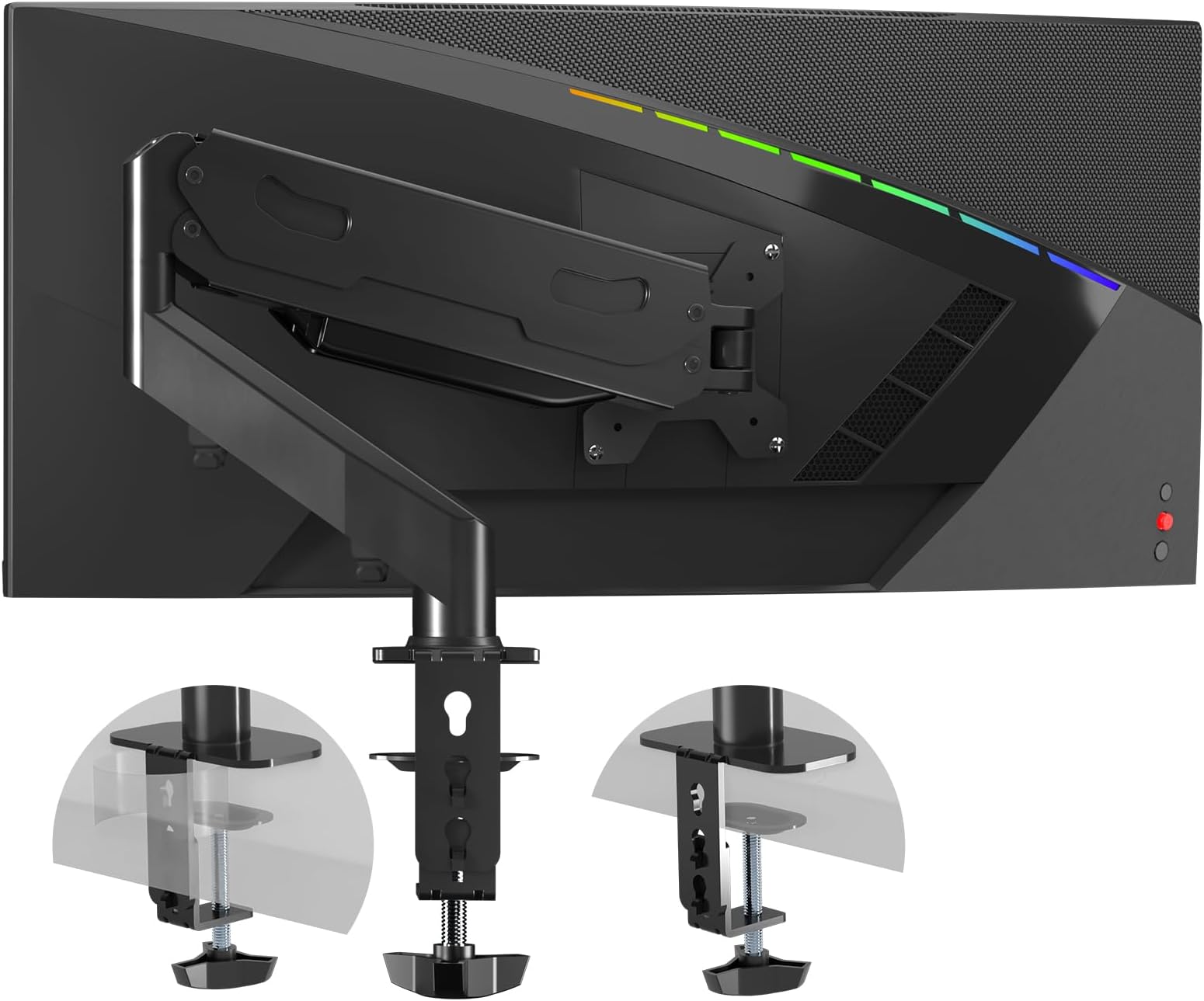Amazon.com: ASUS ROG Monitor Desk Mount Kit ACL01 Supports Most 24” to ...