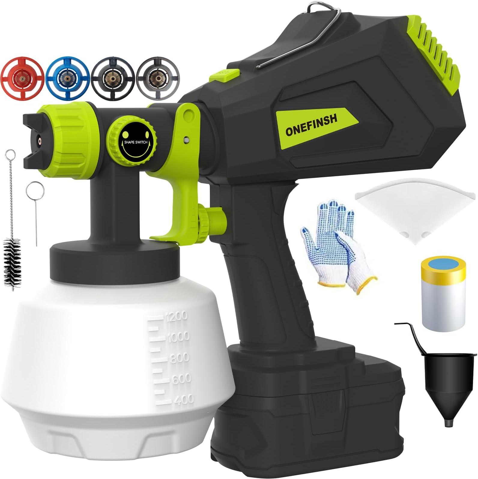 Amazon.com : Ryobi One 18V Cordless Handheld Sprayer Kit with (1) 1.5 ...