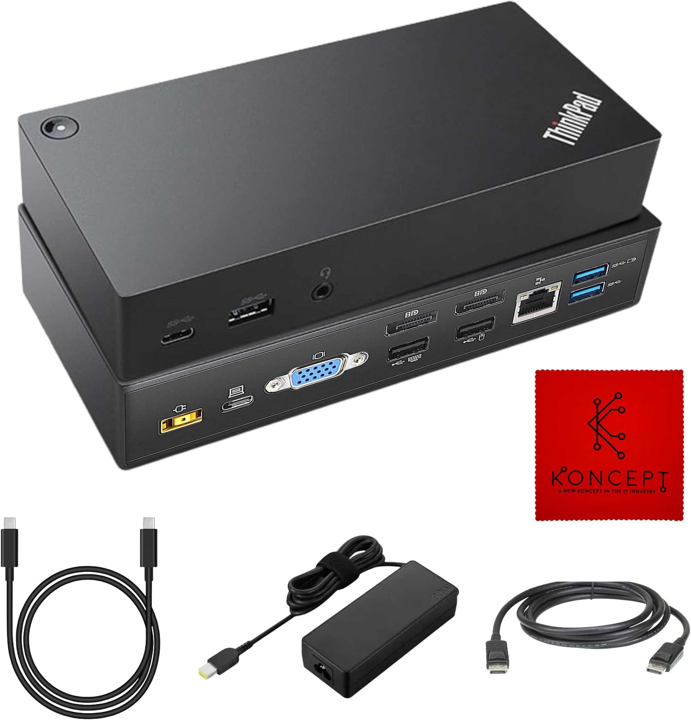 Amazon.com: Lenovo Thinkpad Pro Docking Station with 135W Power Adapter ...