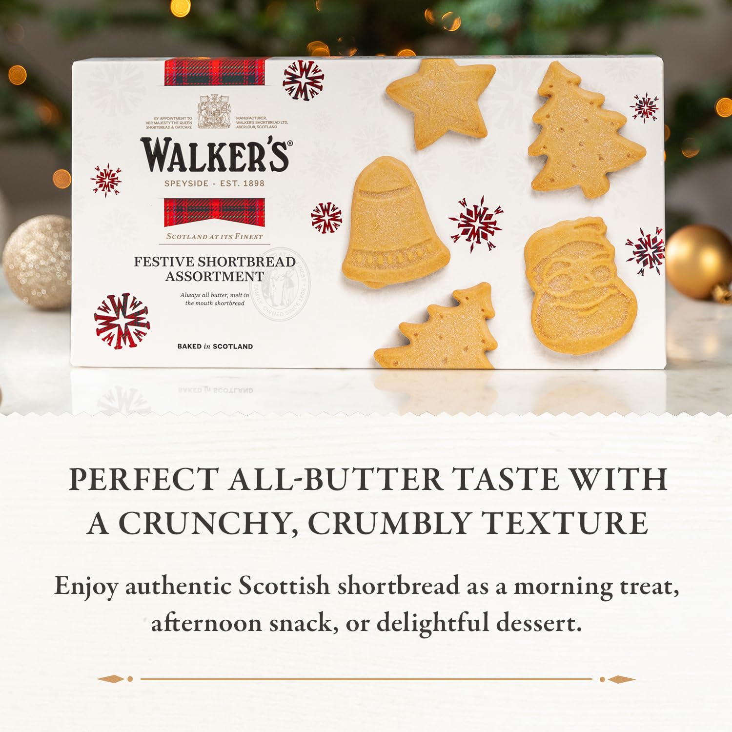 Snapklik.com : Walkers Assorted Shortbread Cookies In Festive Shapes ...