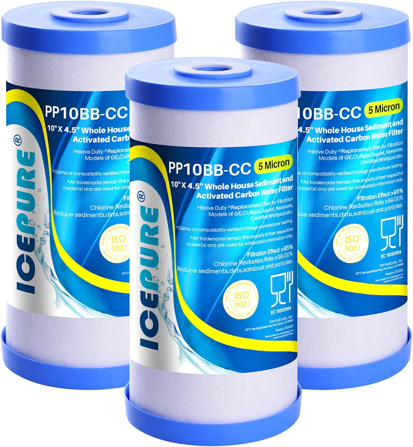 Amazon.com: CFS – Carbon Block Water Filter Cartridge Compatible with ...