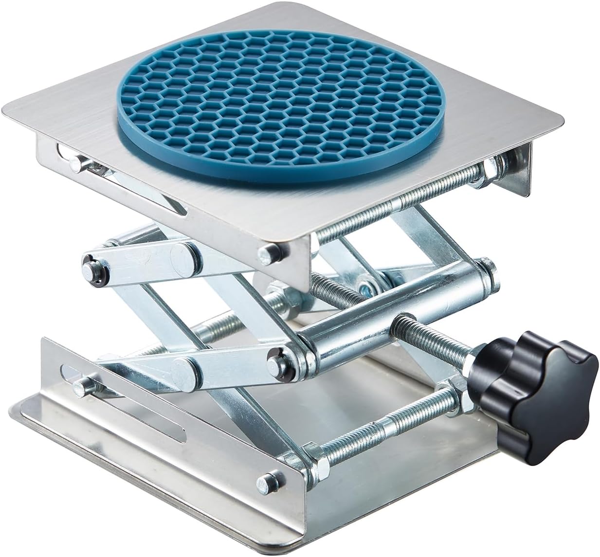 Amazon.com: Stainless Steel Lab Jack Stand Table Lift Laboratory Mini ...