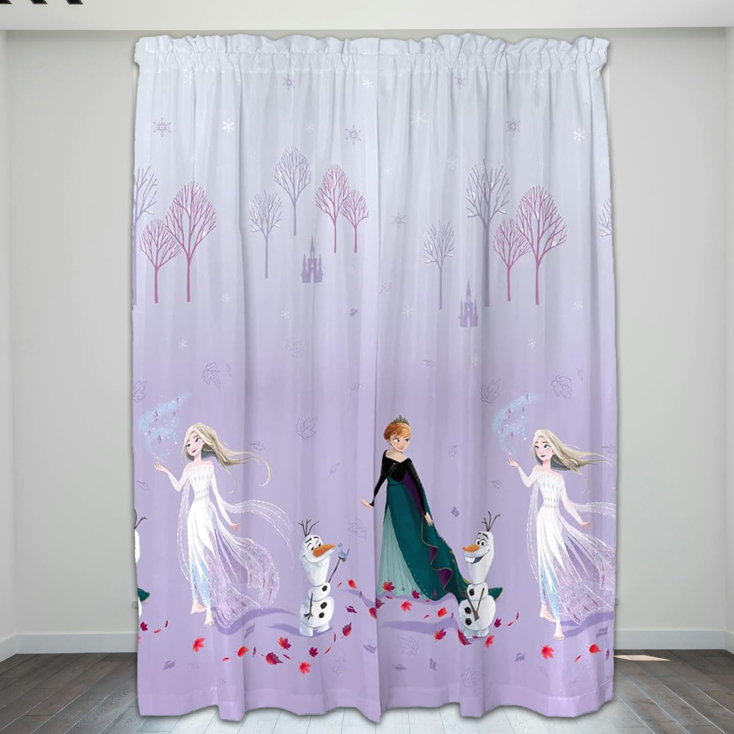 Disney Frozen Drapes Disney Frozen No Sew Blanket. 72 X 60, Drapes A