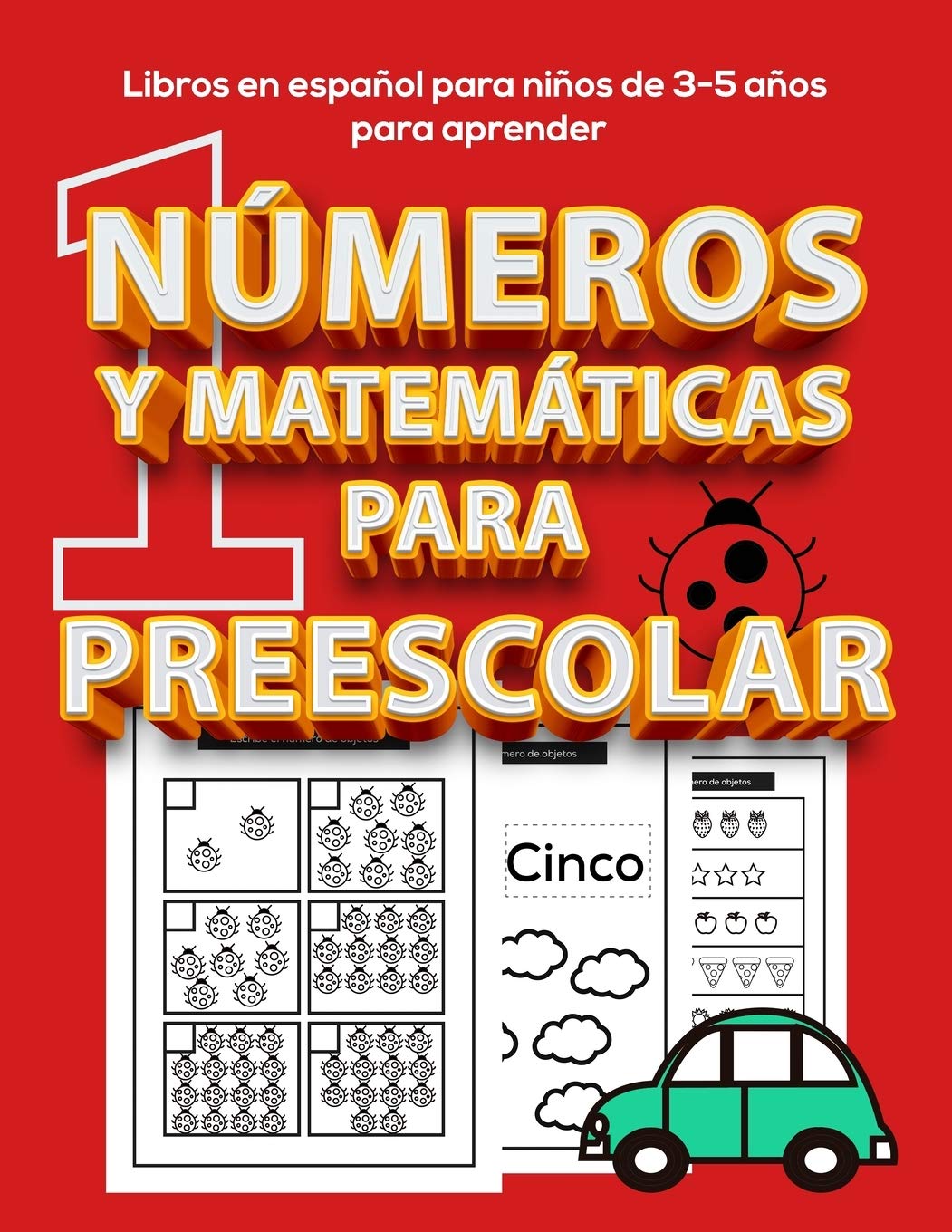 Buy Libros en ESPAÑOL para niños de 3-5 años para aprender: números y ...