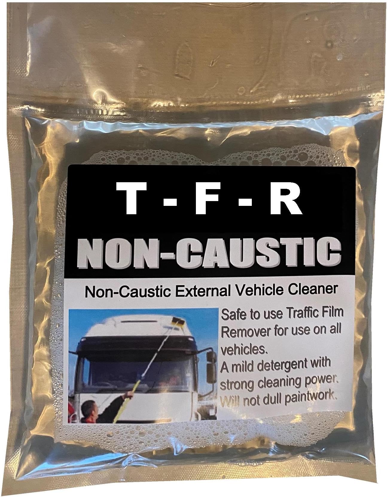 Non Caustic Traffic Film Remover Fleetclean TFR Truck Wash Car Van ...