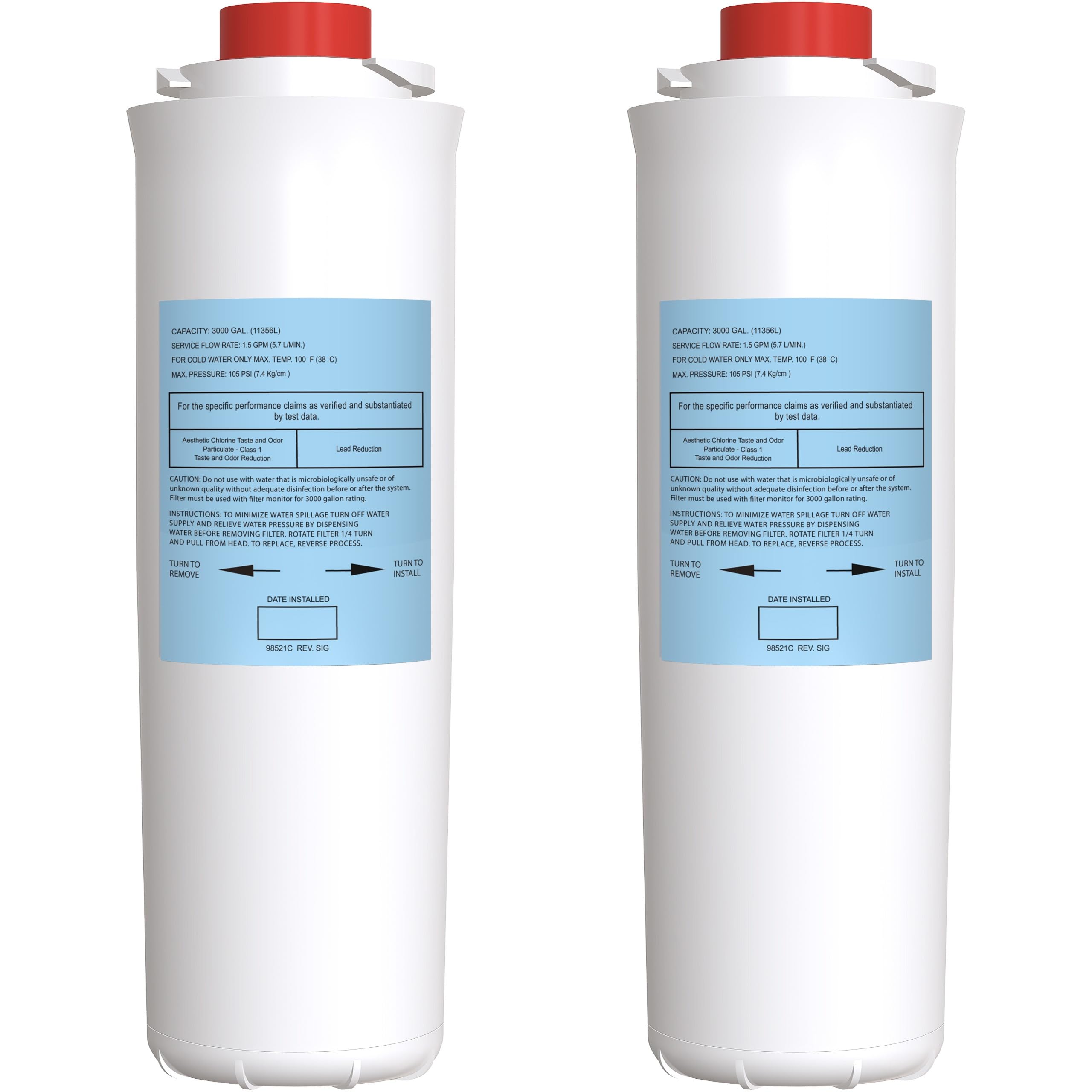 Amazon.com: Replacement for Elkay 51300C EWF3000 Filter (2 Pack ...