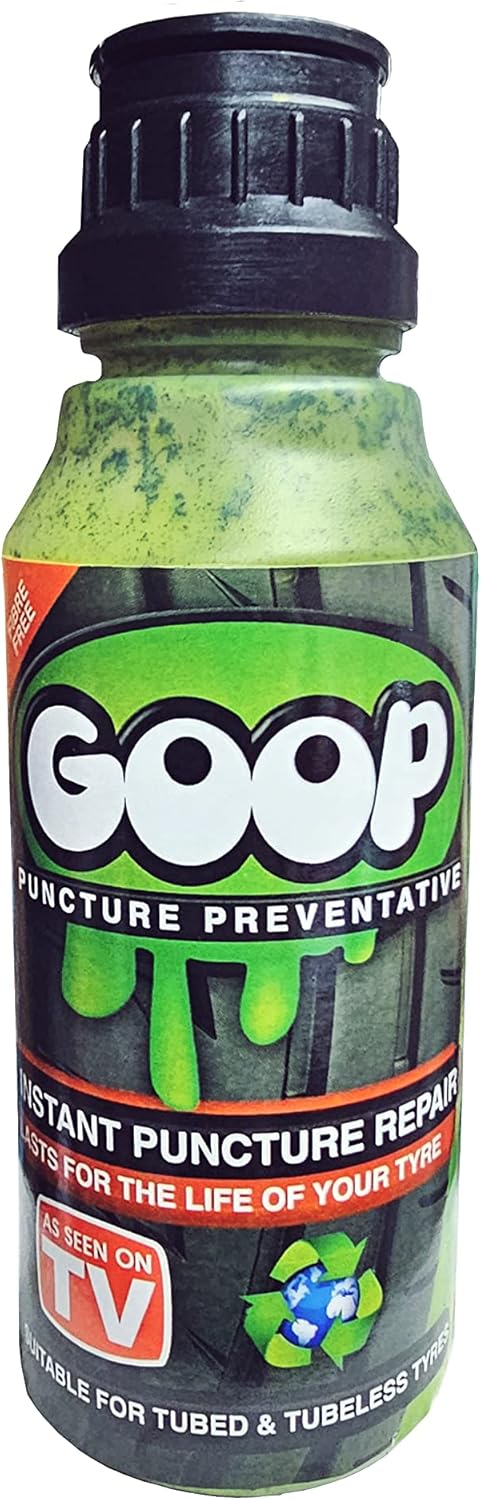 Goop tyre sealant puncture prevention 250ml : Amazon.co.uk: Automotive