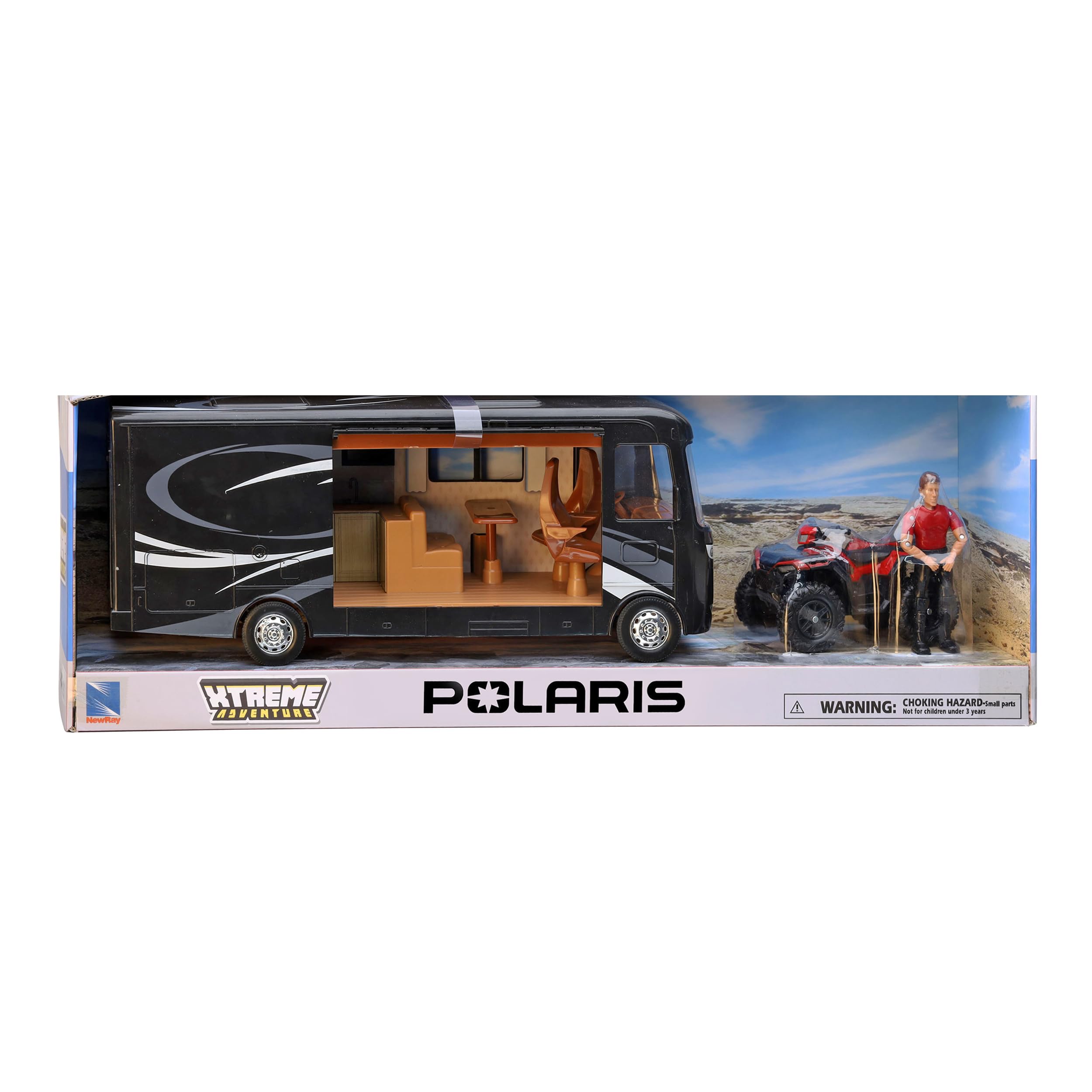 New Ray Toys Scale Model - Polaris with RV & Figure for sale | Katy, TX ...