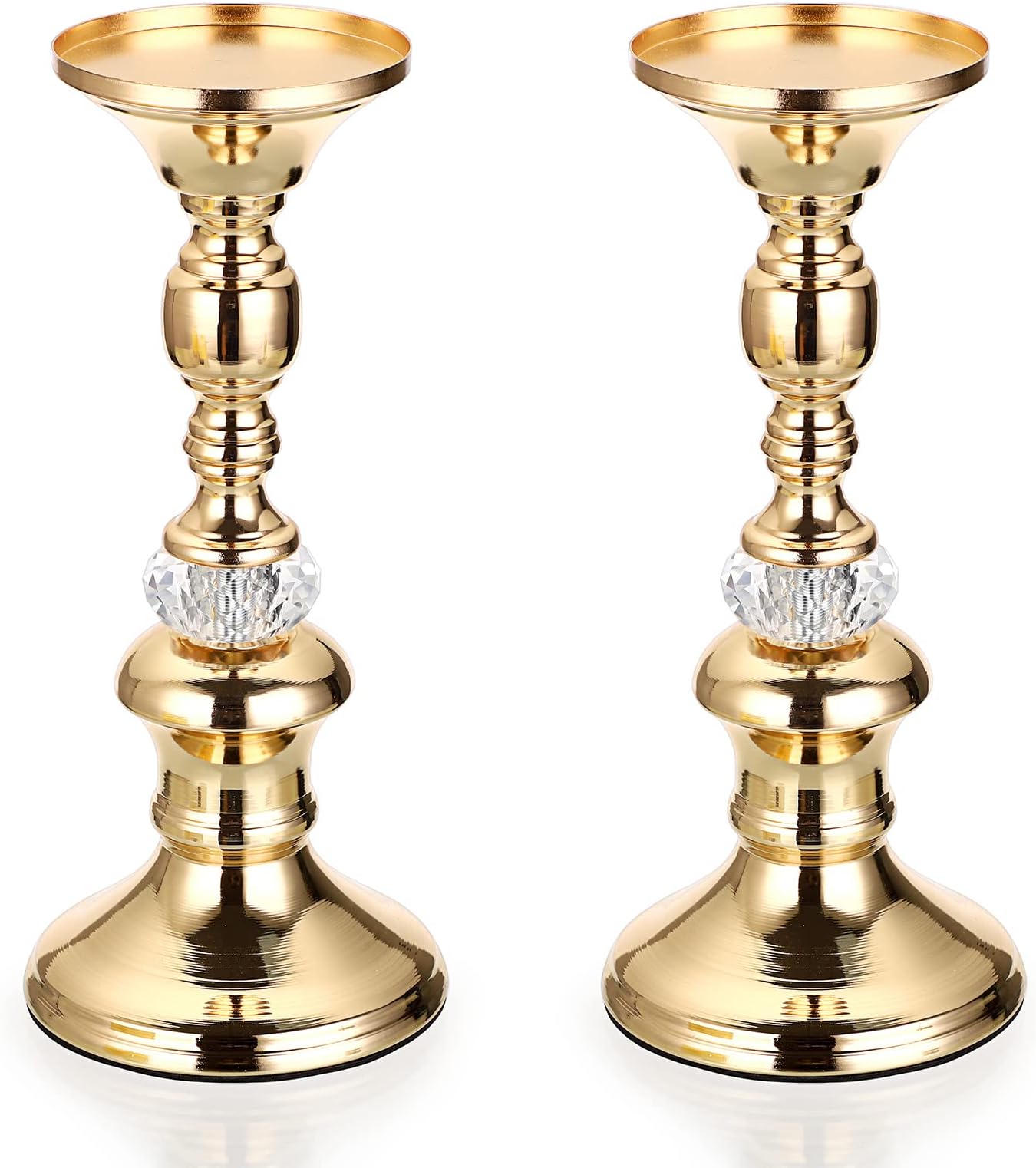 Amazon.com: Set Of 2 Altar Candle Holders : Home & Kitchen
