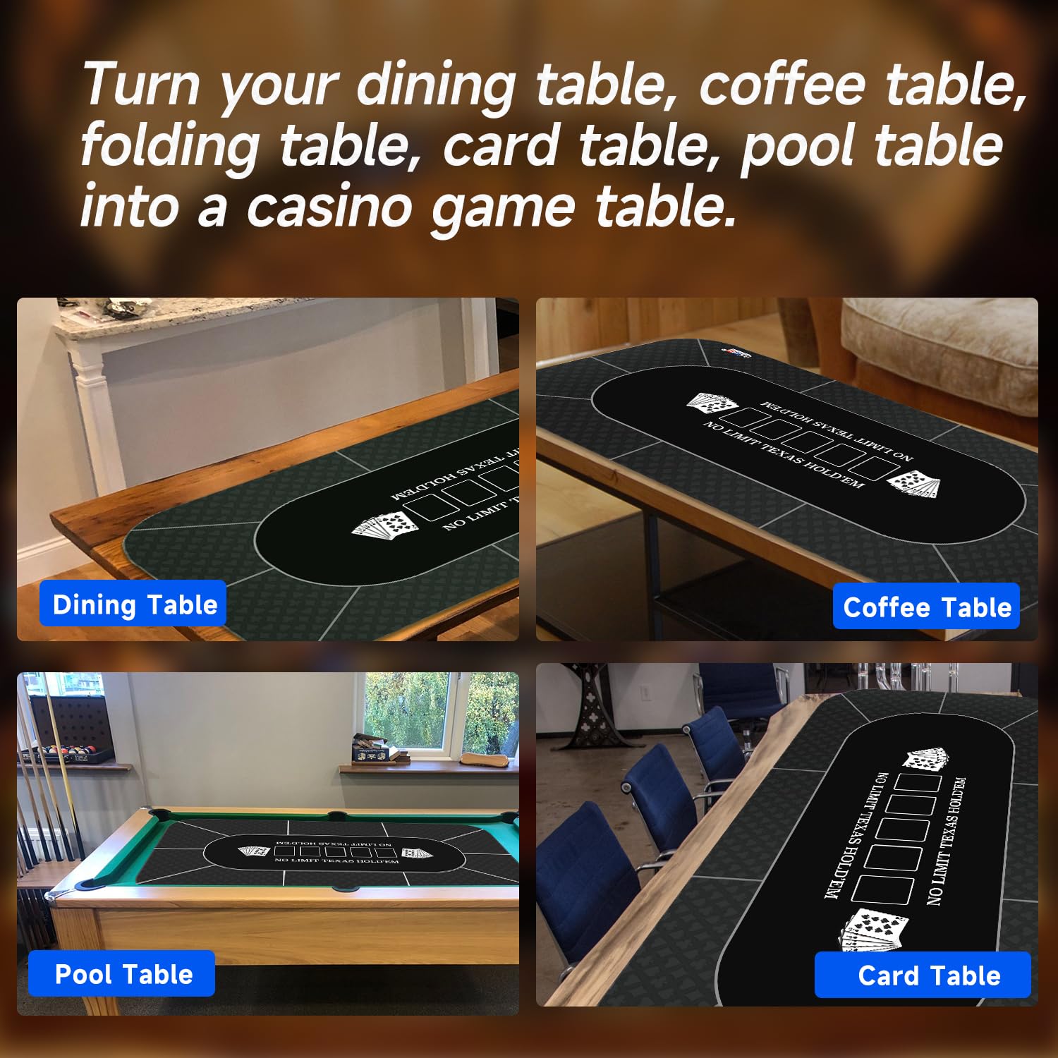 Snapklik.com : GSE 70 X 35 Professional Co Texas Holdem Poker Tabletop ...