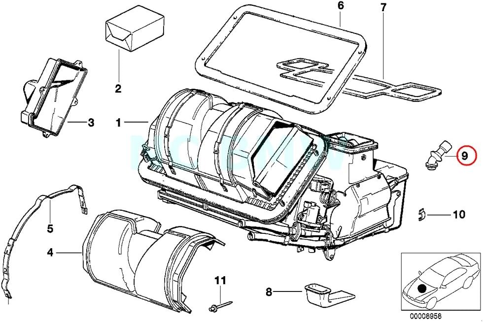 Amazon.com: BMW Genuine Condensation Water Outlet Hose