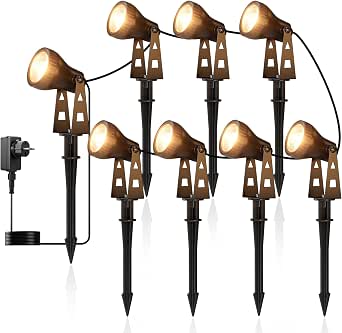 ZOTOYI Gartenstrahler LED Außen Wasserdicht IP68-26M LED ...