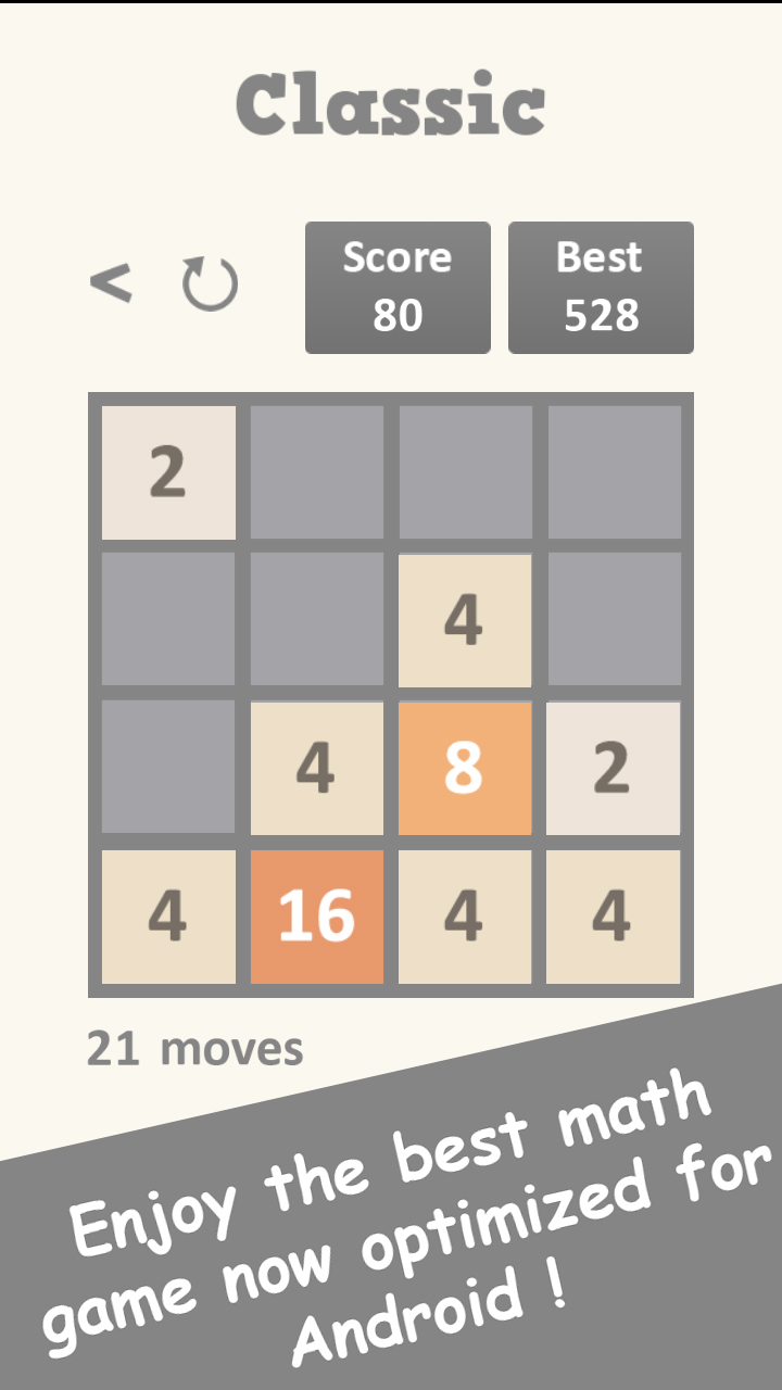 2048: Cool Android Math Puzzle:Amazon.com:Appstore for Android