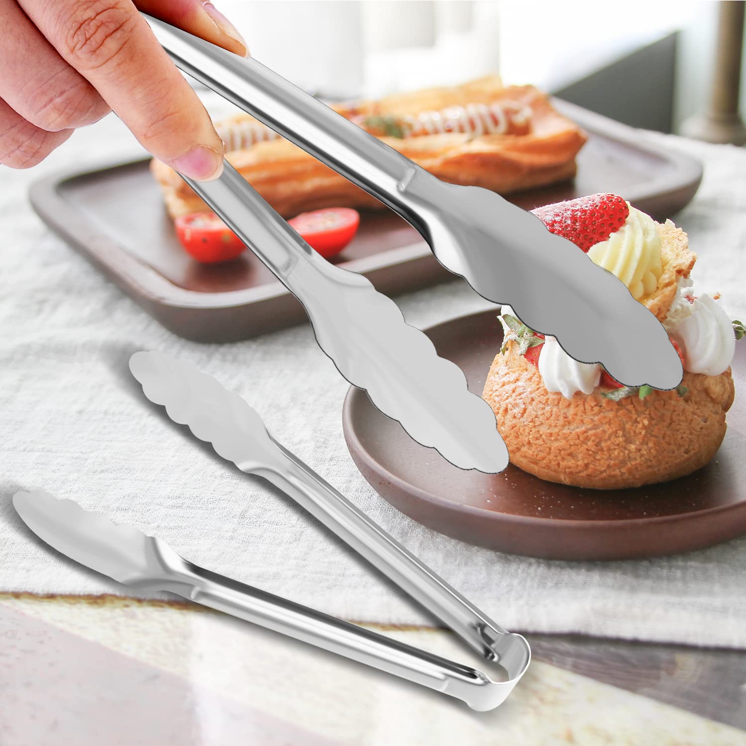 Buffet Serving Tongs High Quality Stainless Steel Kitchen Scissor