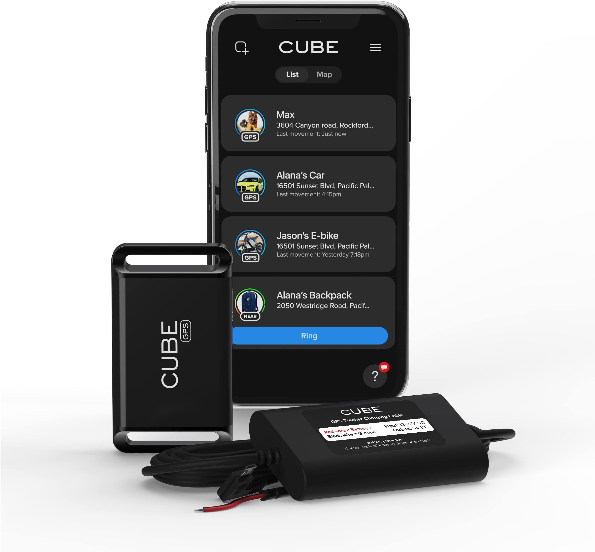 Amazon.com: Cube GPS Tracker for Vehicles – GPS Tracker Device for Car ...