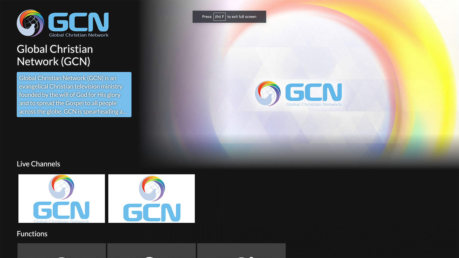 Global Christian Network (GCN) - App on Amazon Appstore