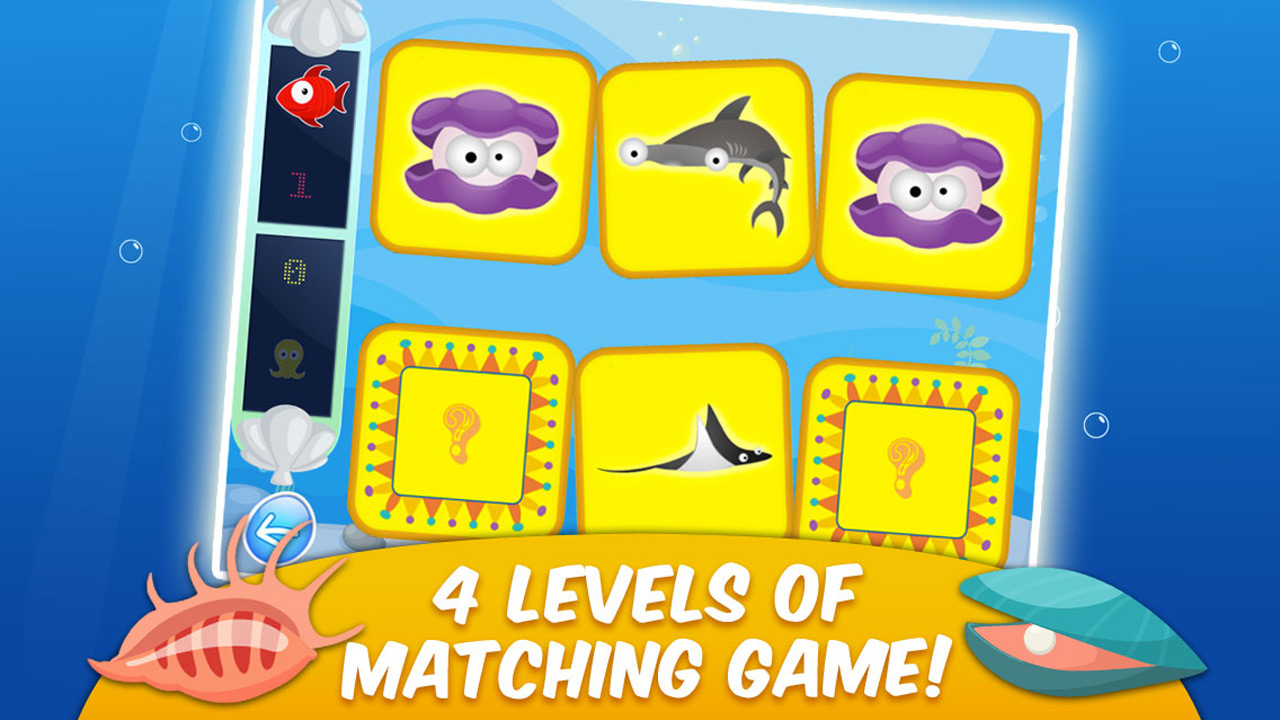 Ocean II - Matching, Stickers and Colors Games for Kids - App on Amazon ...