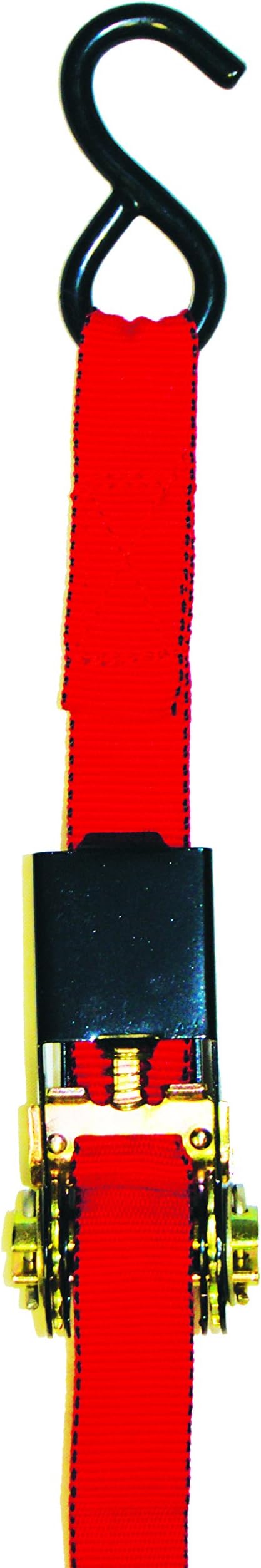 Ancra Cargo S-Line SL16 Ratchet Tie Downs with S-Hooks, 1-Inch by 10 ...