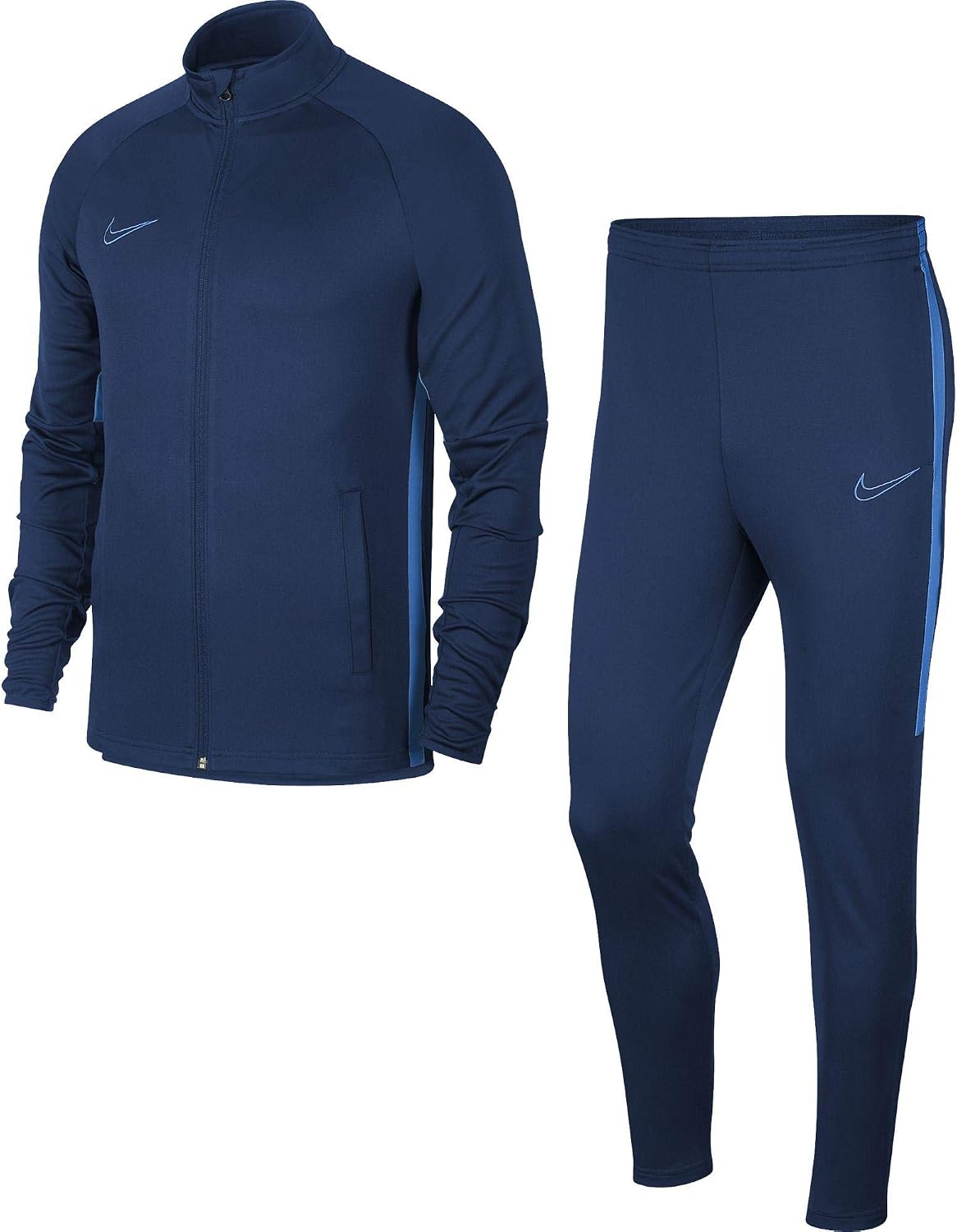 Nike M NK Dry ACDMY TRK Suit K2 Tracksuit, Coastal Blue/Lt Photo Blue ...