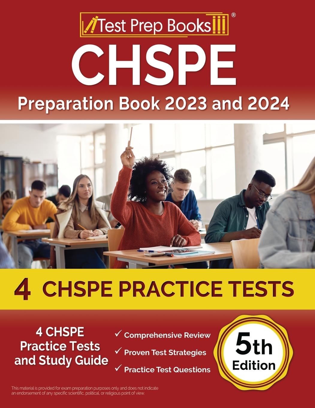 CHSPE Preparation Book 2024 and 2025: 4 CHSPE Practice Tests and Study ...