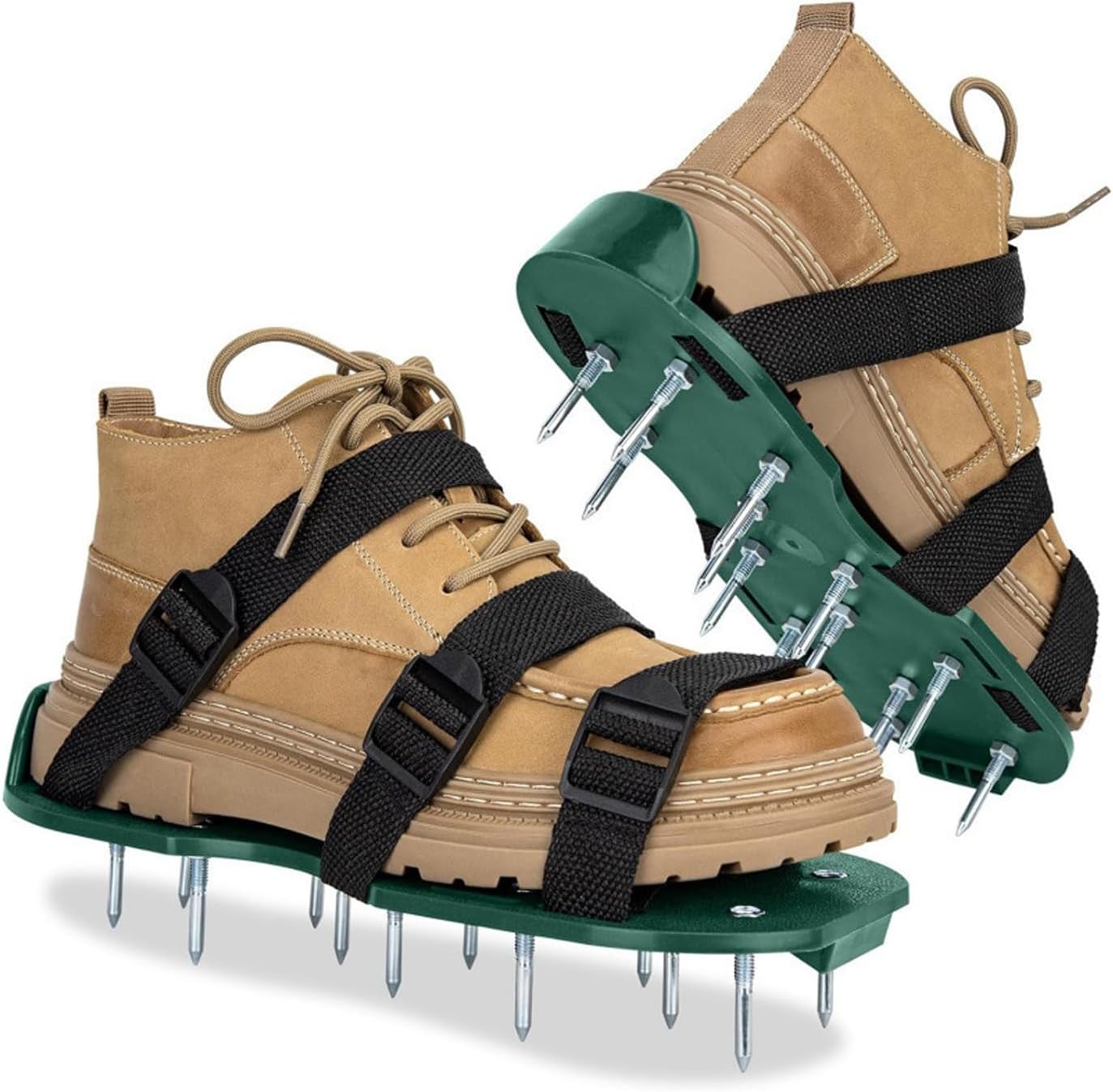 Amazon.com : Fecovanti Aerator Shoes with Adjustable Strap,Heavy Duty ...