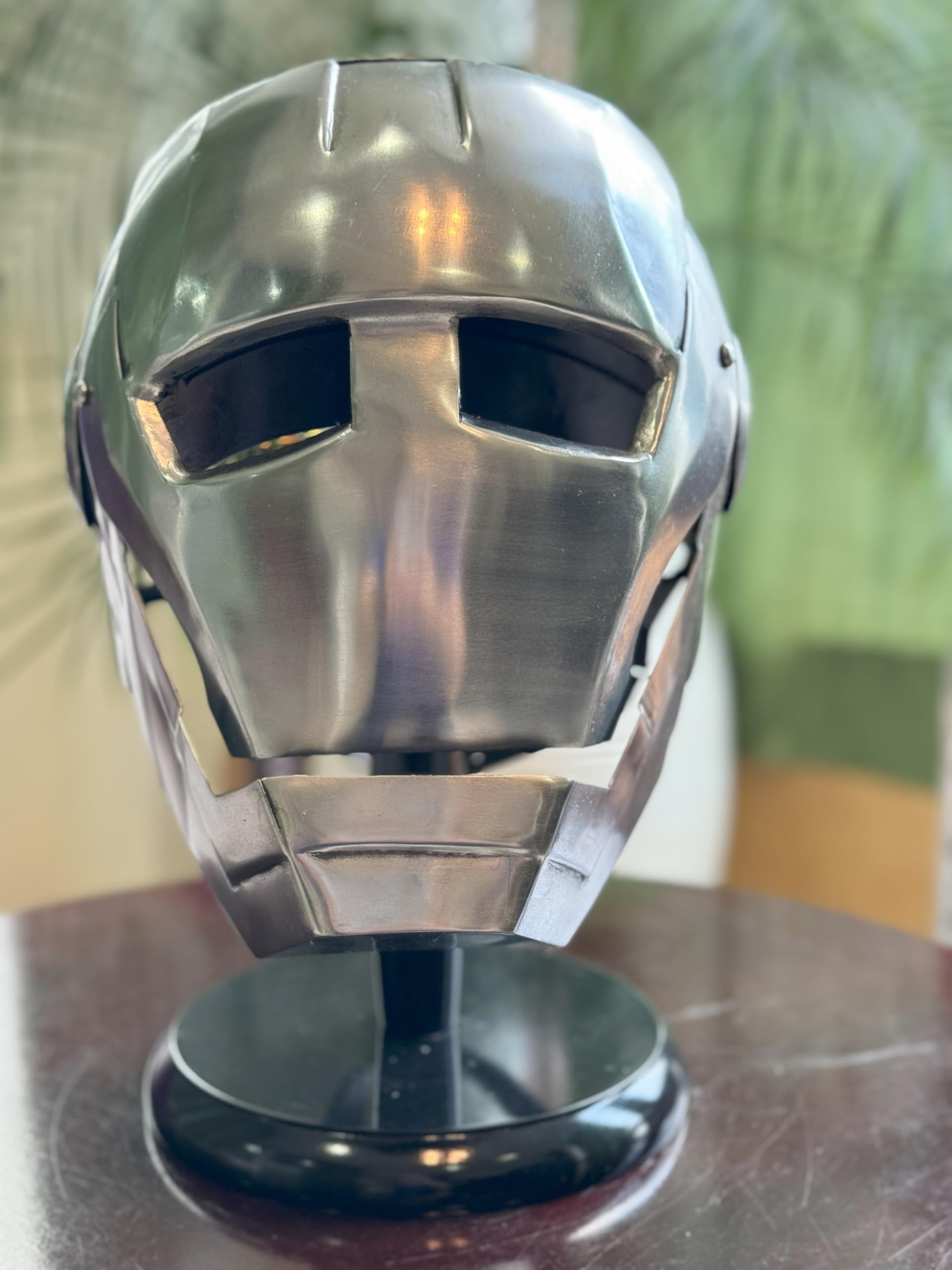 Amazon.com: IOTC ARMOURY Medieval Iron Man Helmet Replica Combat Skull ...