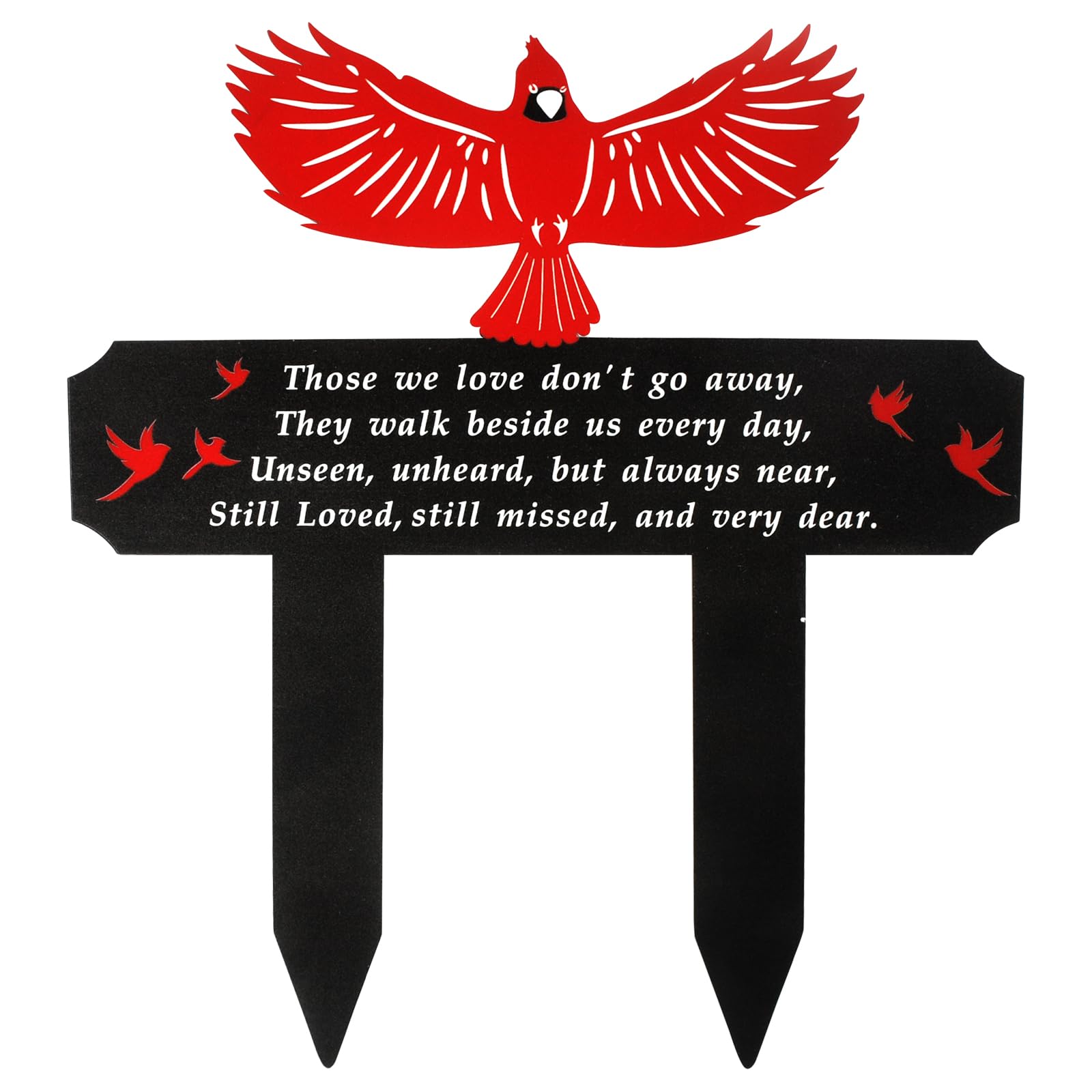 Amazon.com: Memorial Stakes Grave Cemetery Decorations ,Double Sided ...