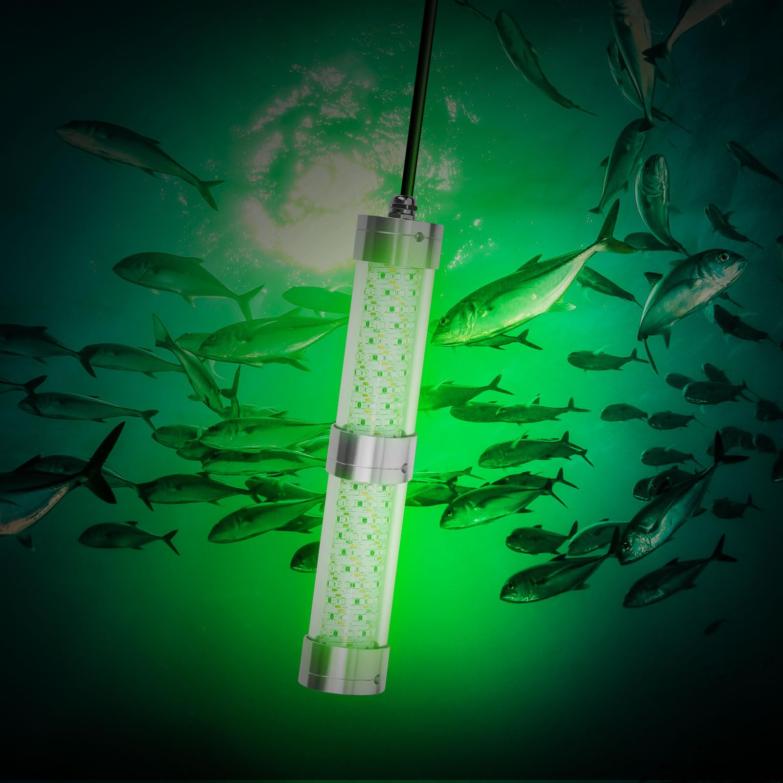 Underwater Green LED Fishing Light Tendelux Underwater Fishing Light ...