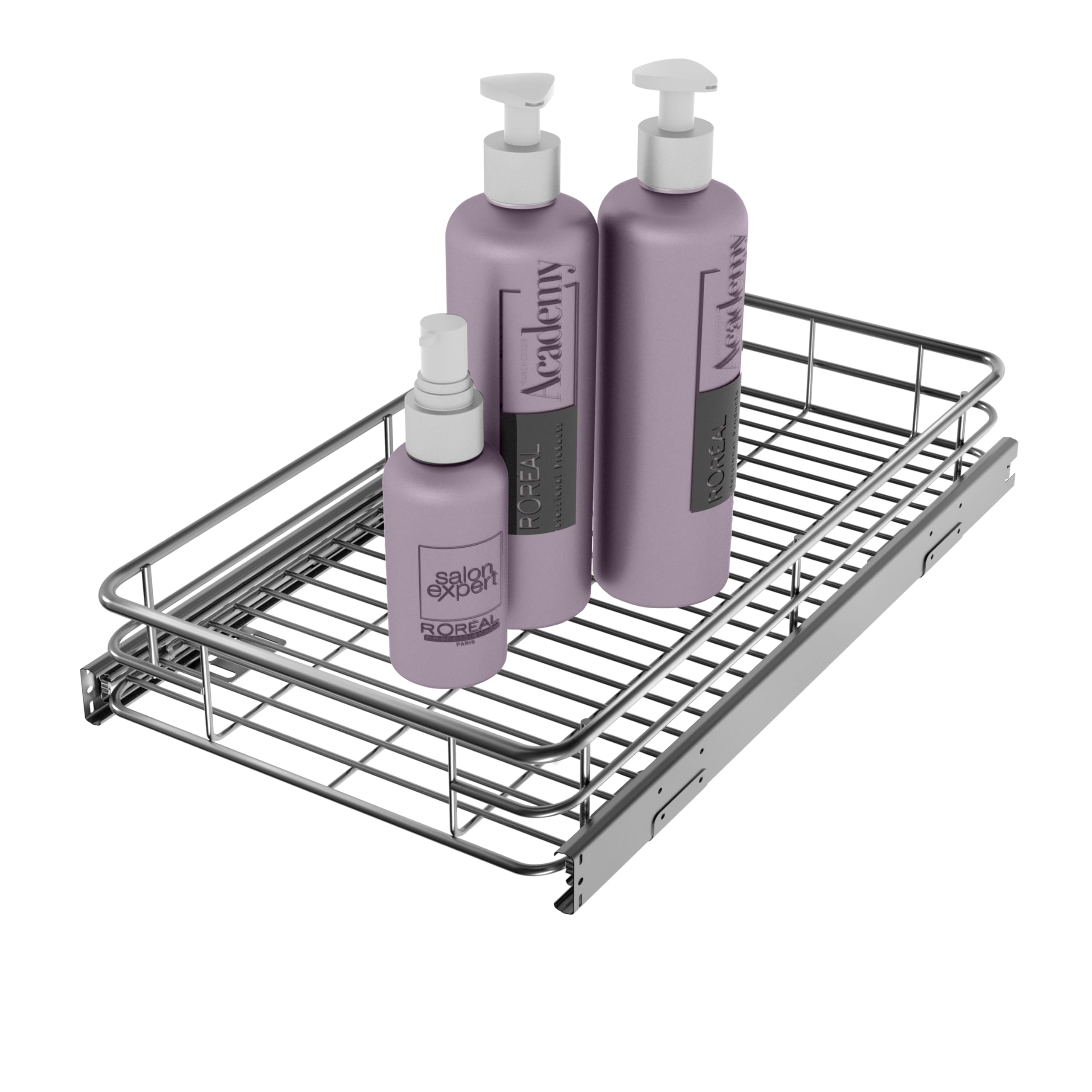 Amazon.com: JOWBOOW Sliding Cabinet Organizer Pull Out Shelves (11" W x ...