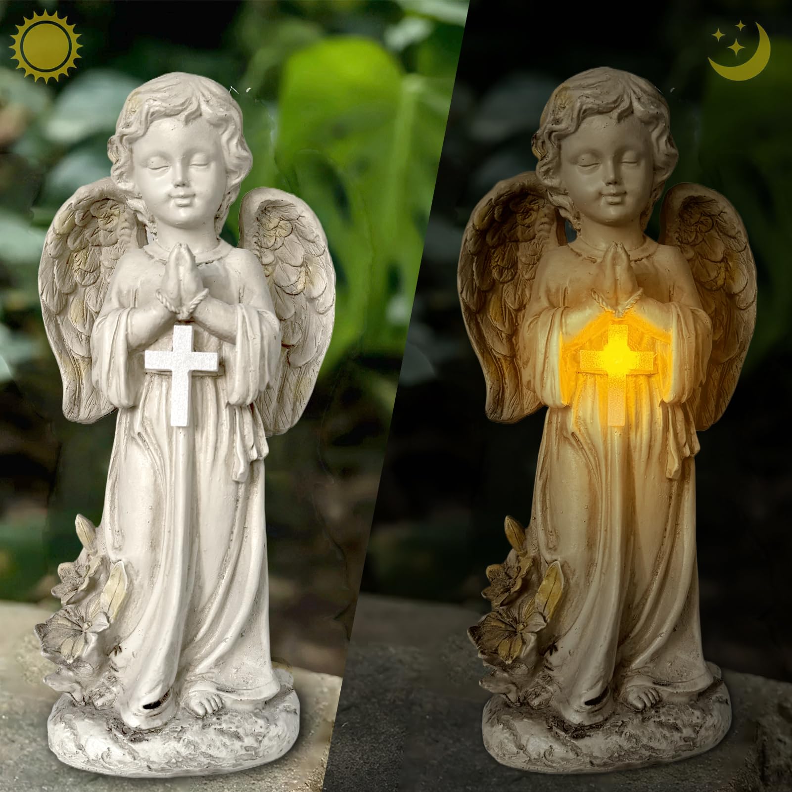 Solar Yard Angels
