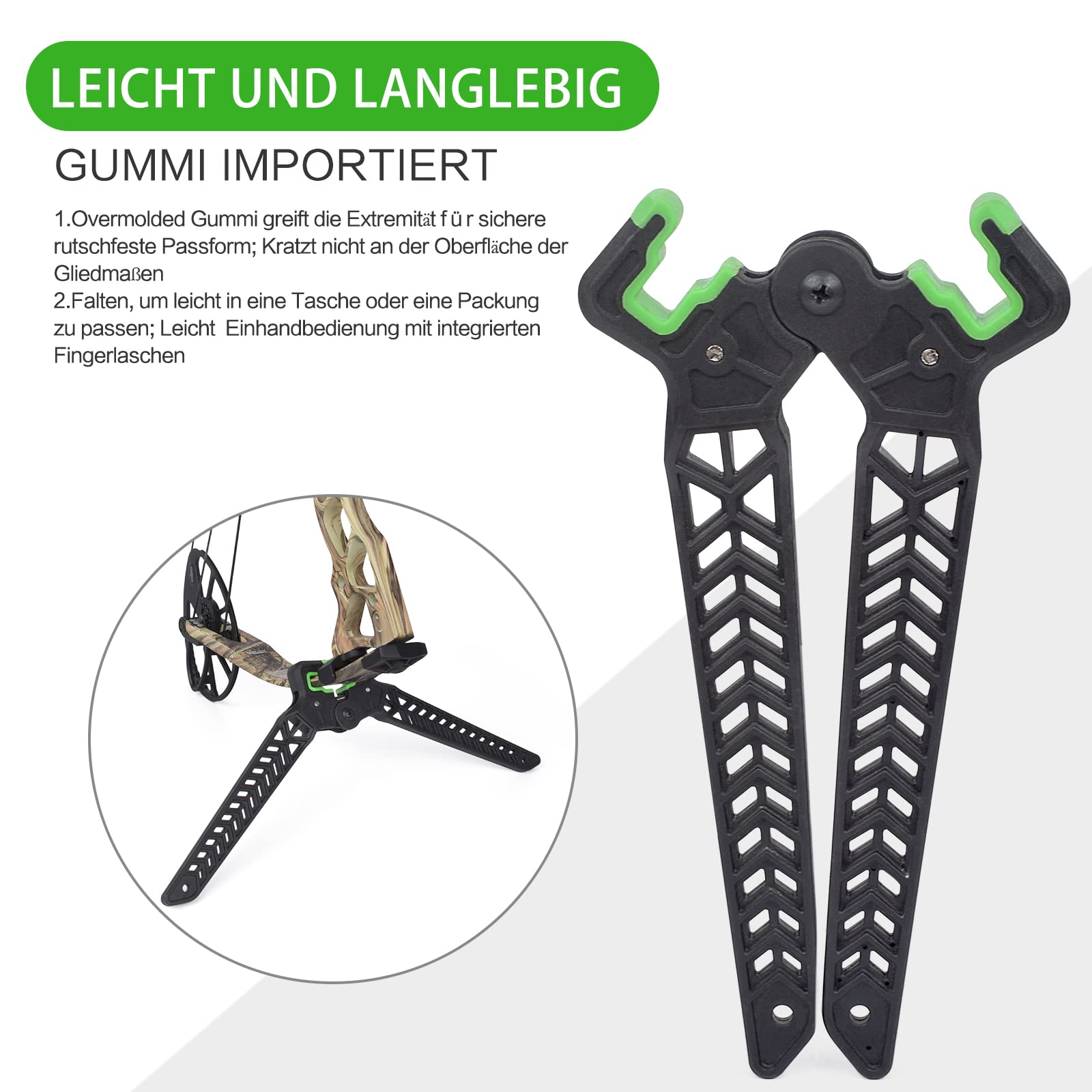 ELONG OUTDOOR Archery Arch Stand, Arch Feet, Foldable Portable ...