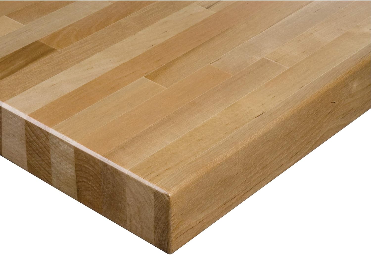 KLETON - Laminated Hardwood Workbench Top, 60" W x 24" D, Square Edge ...