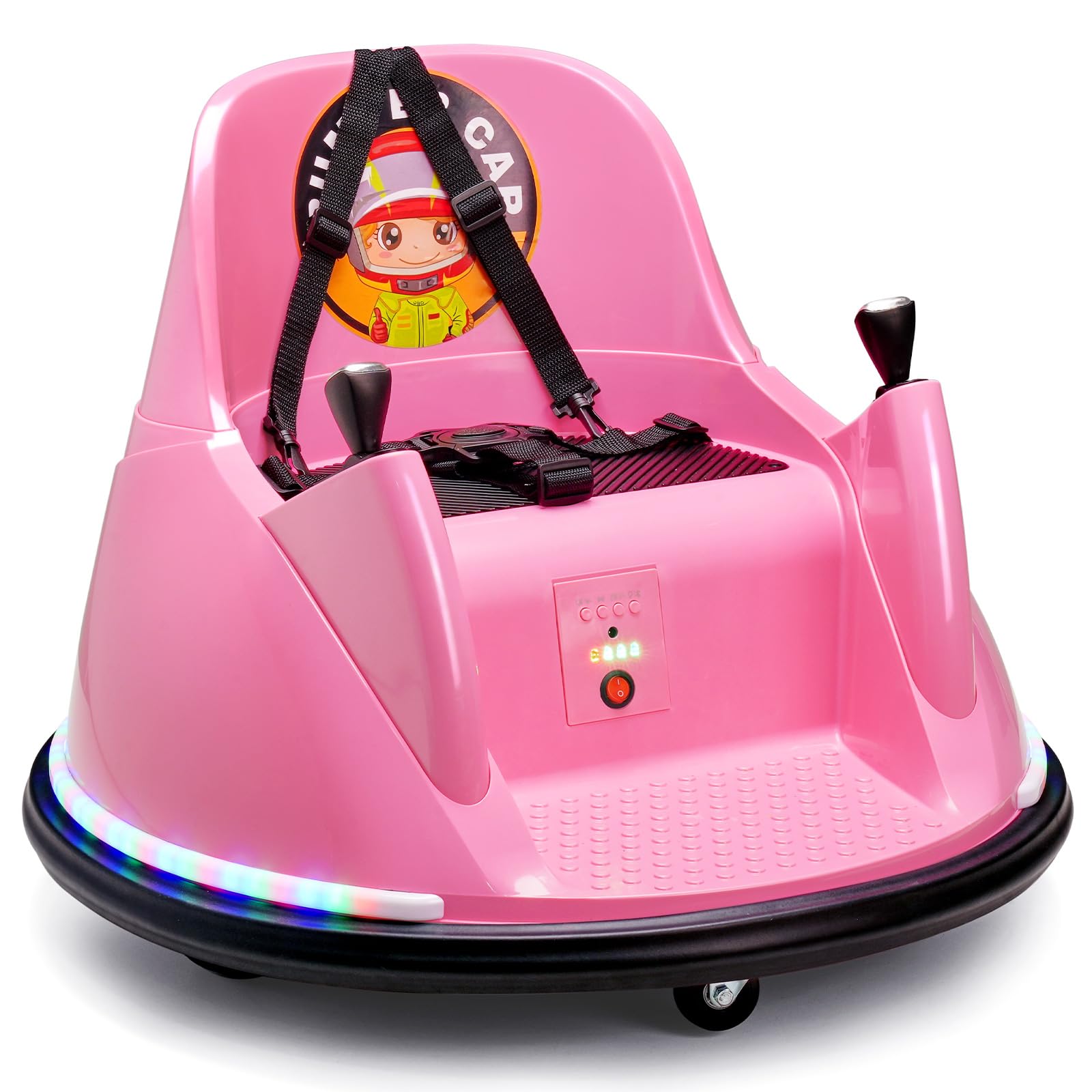 Amazon.com: Zupapa 12V Bumper Car for Kids Toddler 1.5-6 Years with ...
