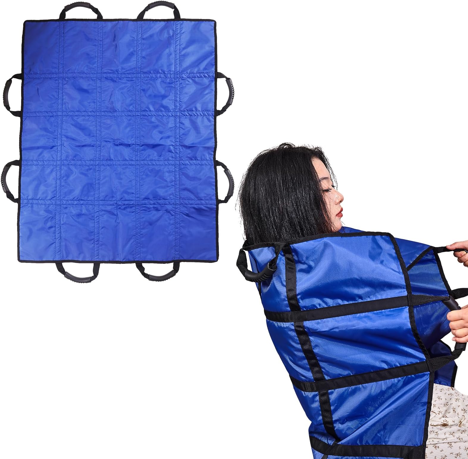 Amazon.com: Positioning Bed Pad with Handles 55" x 36" Transfer Sheet ...