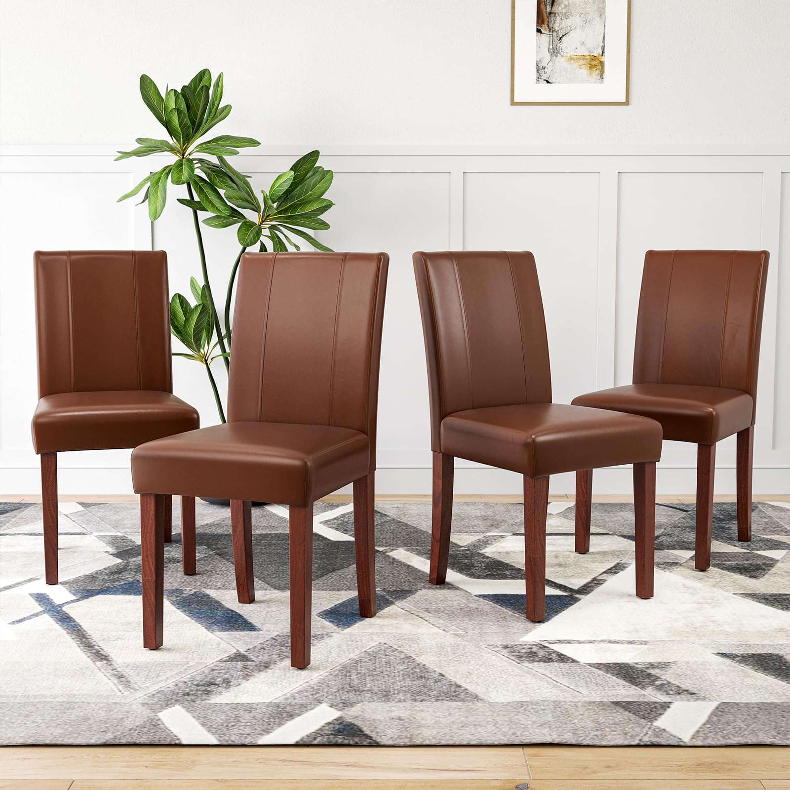 Snapklik.com : Soohow Upholstered Set Of 2, Indoor Room Armless Kitchen ...