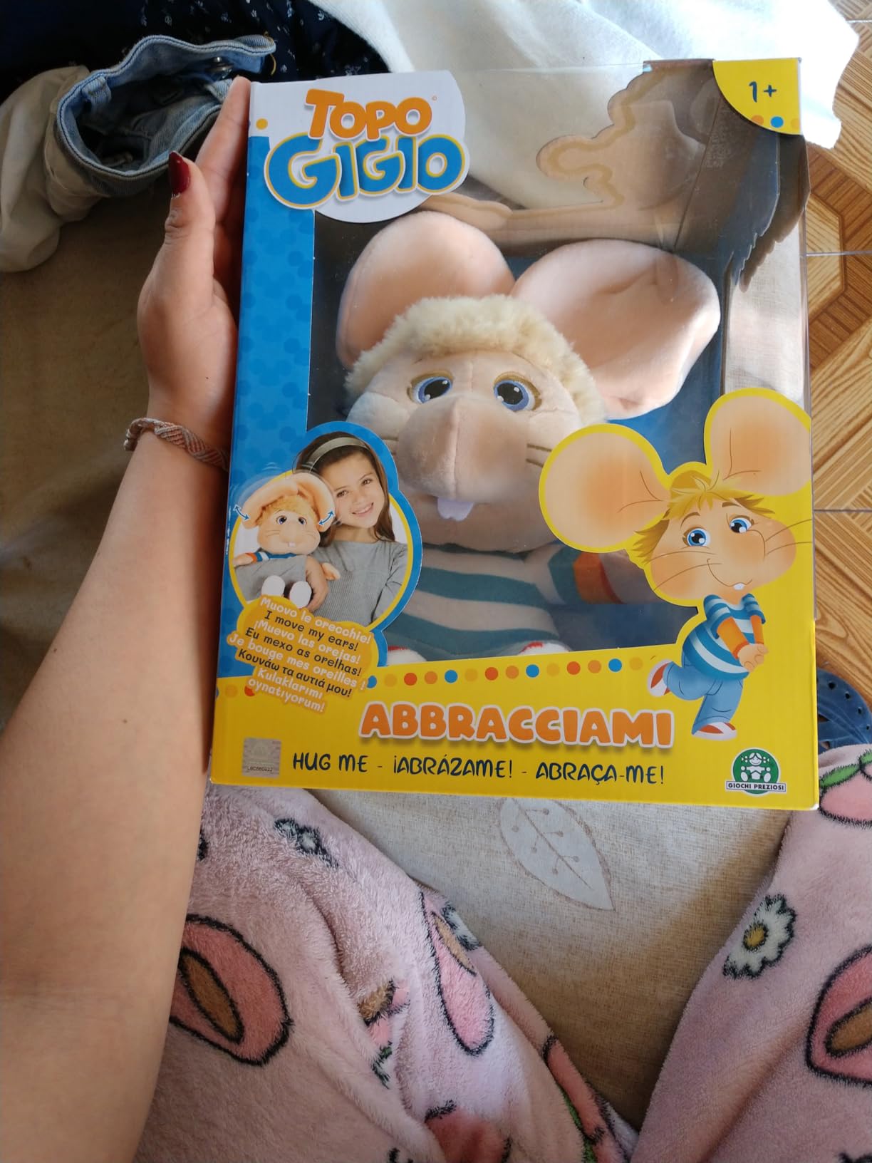 Grandi Giochi Topo Gigio Me Das un Abrazo 30cm Ratón Gigio Hug ME ...