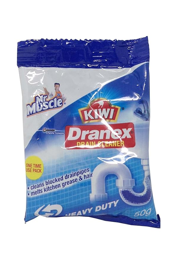 Kiwi Drain Cleaner - Dranex, 50g Pack : Amazon.in: Health & Personal Care