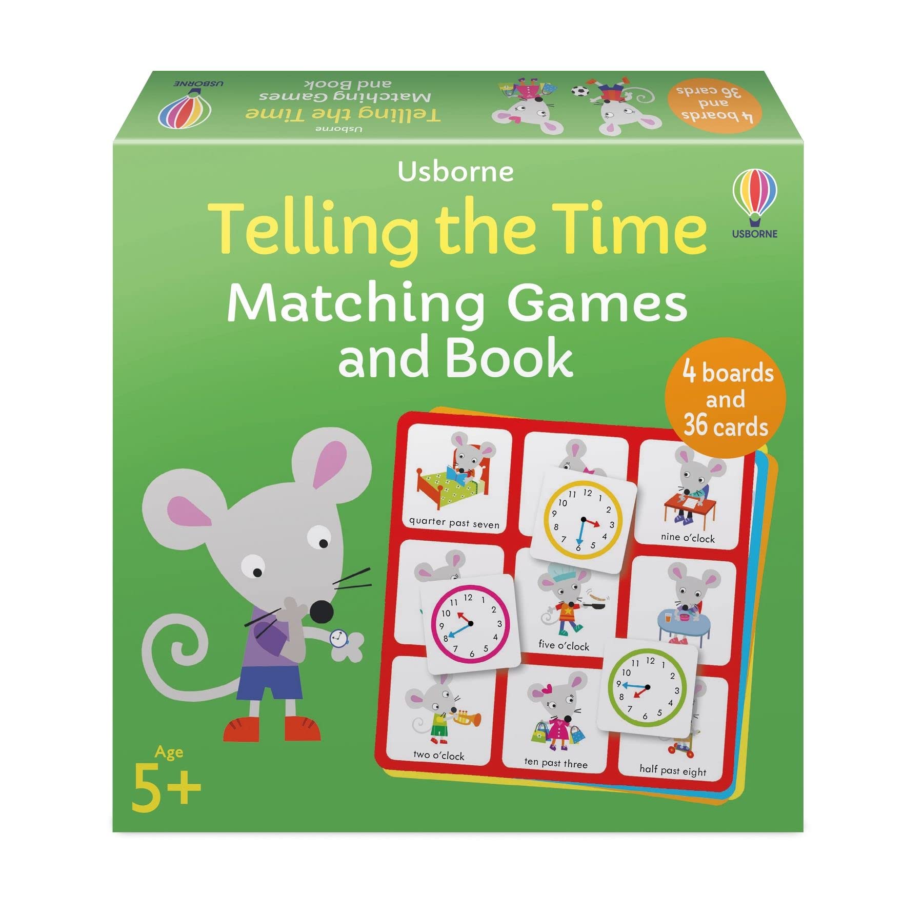 Telling the Time Matching Games and Book: Nolan, Kate, Schofield, Jayne ...