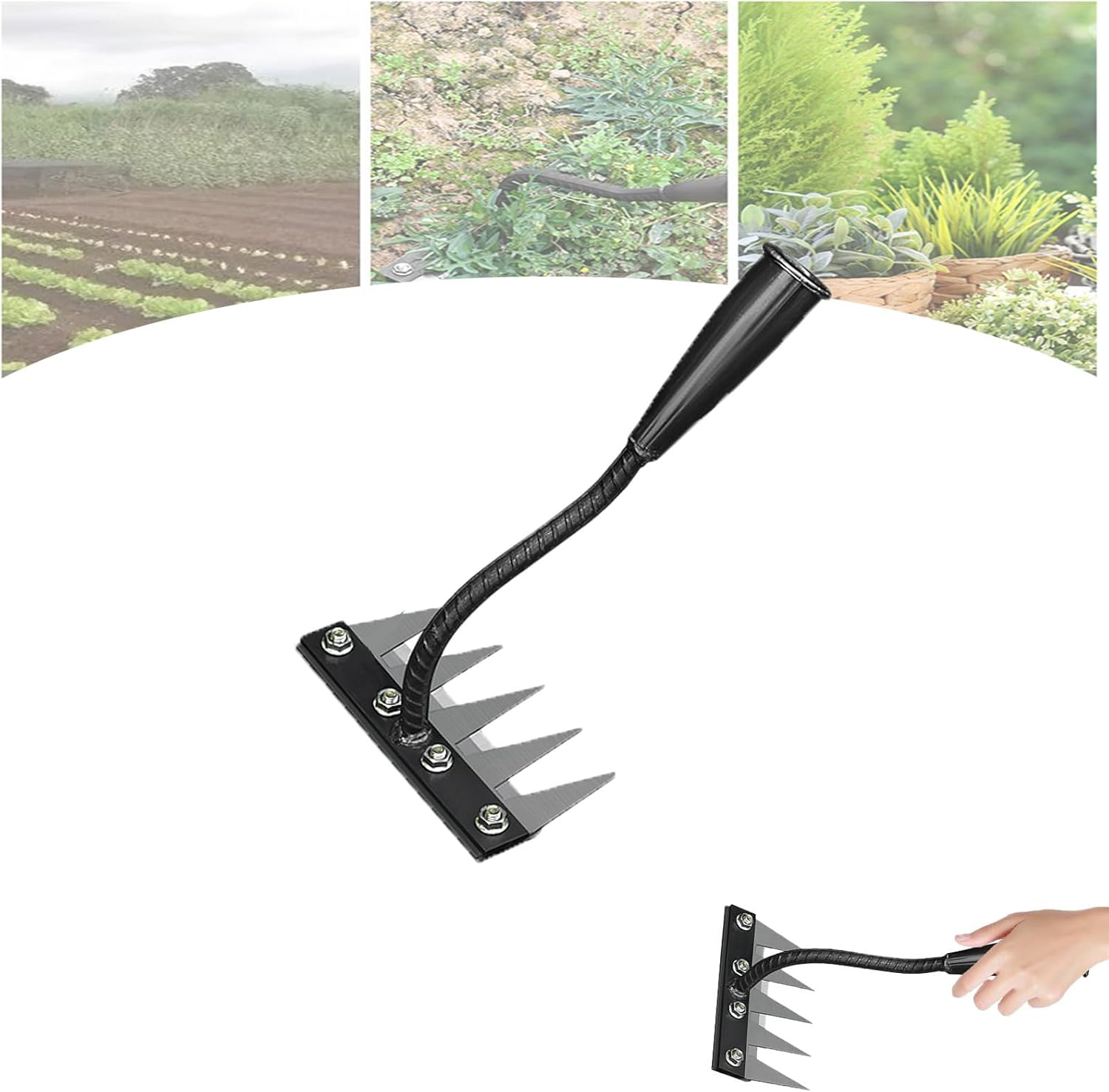 Amazon.com : Iron Rake 2.0,The New Iron Weeding Rake in 20255/6/7/8 ...