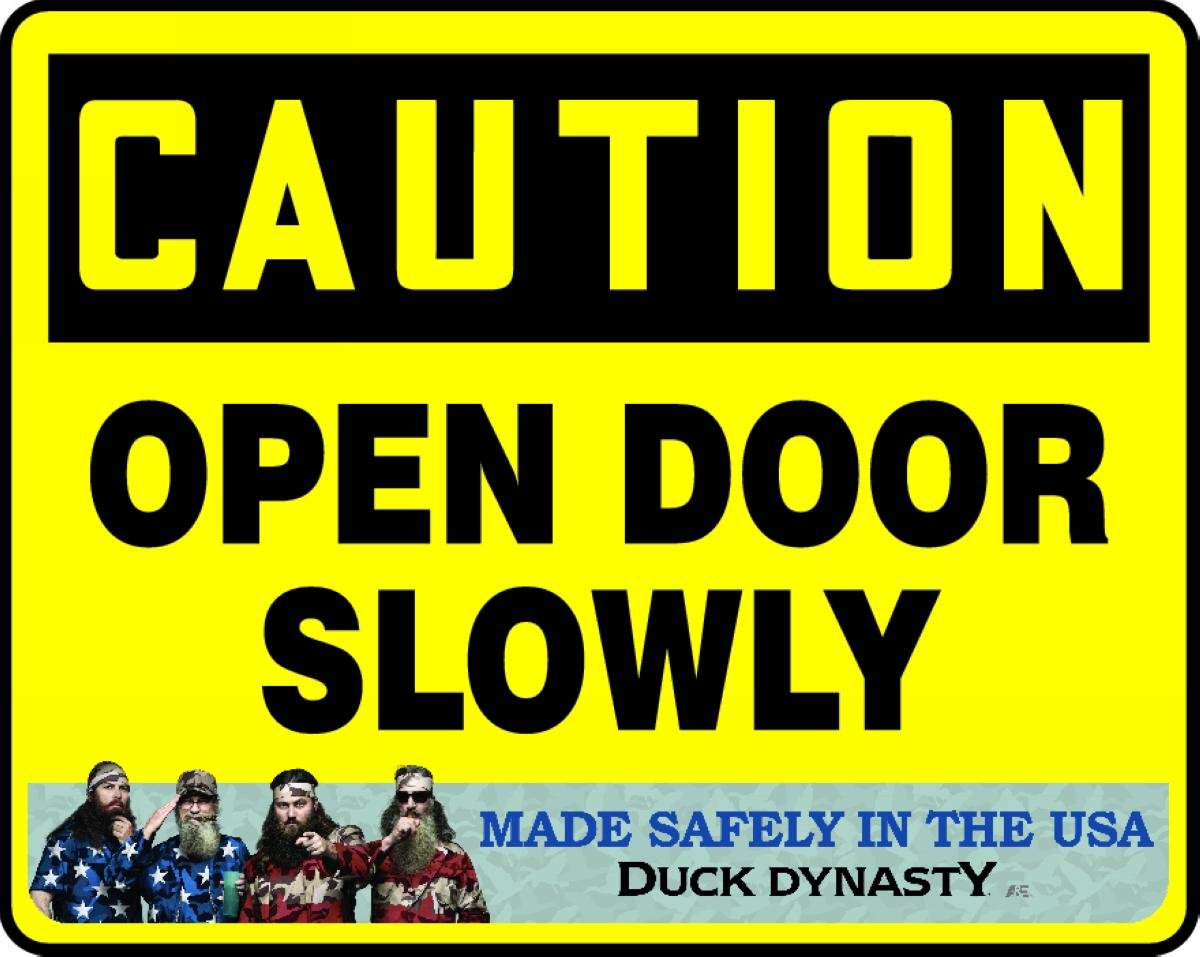 Accuform Signs DDSS129BVA Aluminum Duck Dynasty Safety Sign, Legend ...