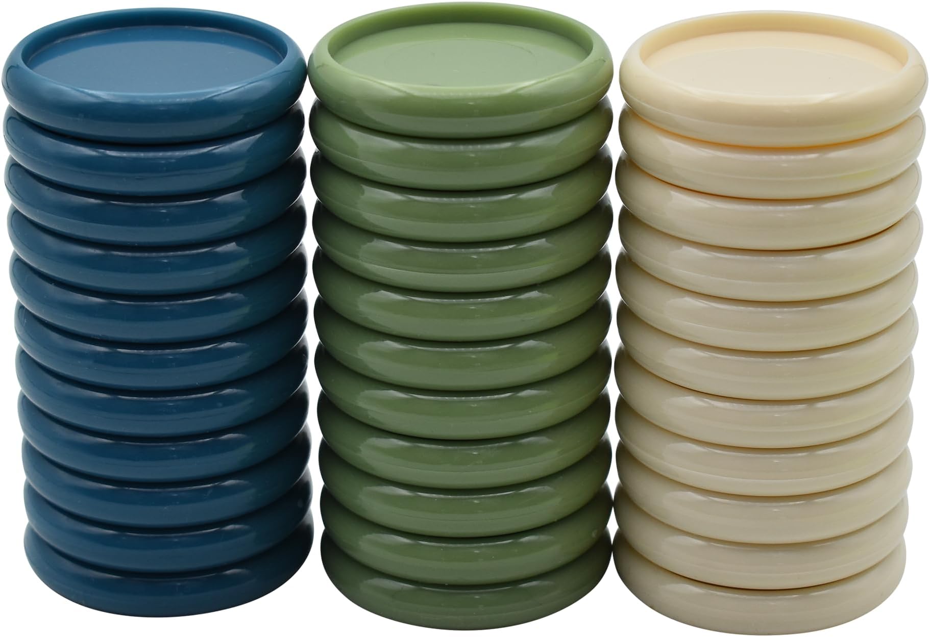 Amazon.com: Eleven Discs 1¼-Inch Multicolor Plastic Discbound Expansion ...