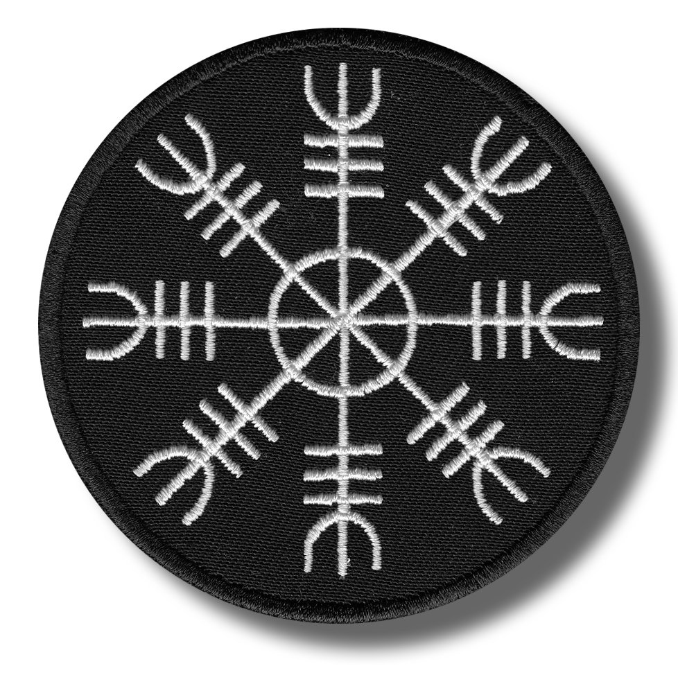 Amazon.com: Helm of awe - Embroidered Patch 8 x 8 cm : Clothing, Shoes ...