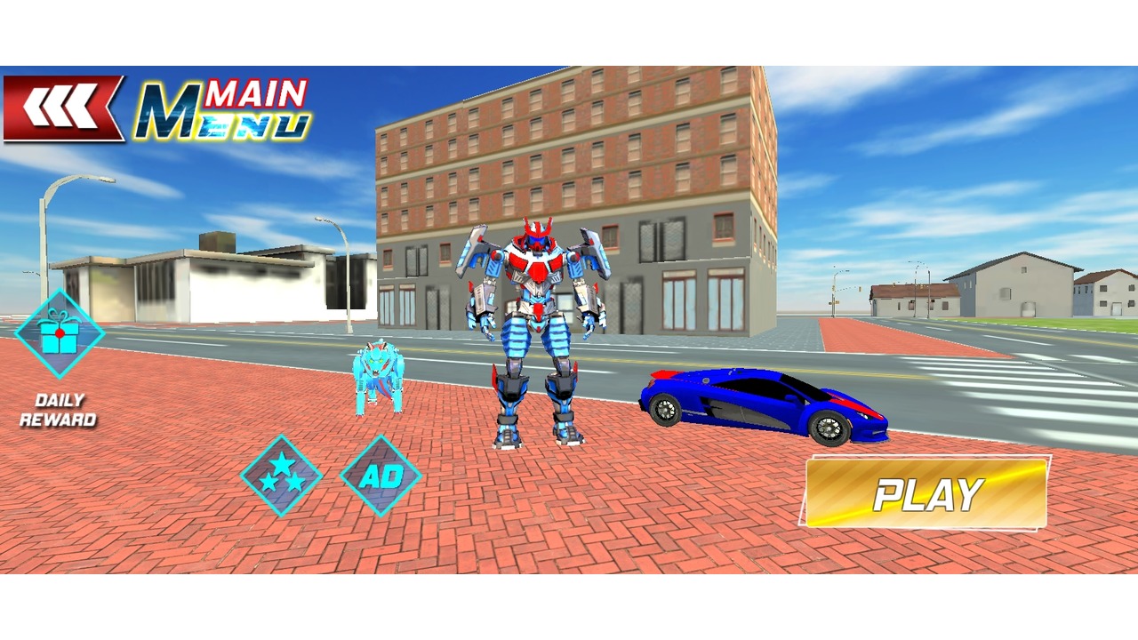 Fox Robot Transform Games - Animal Robot Game 3D - Transforming Robot ...