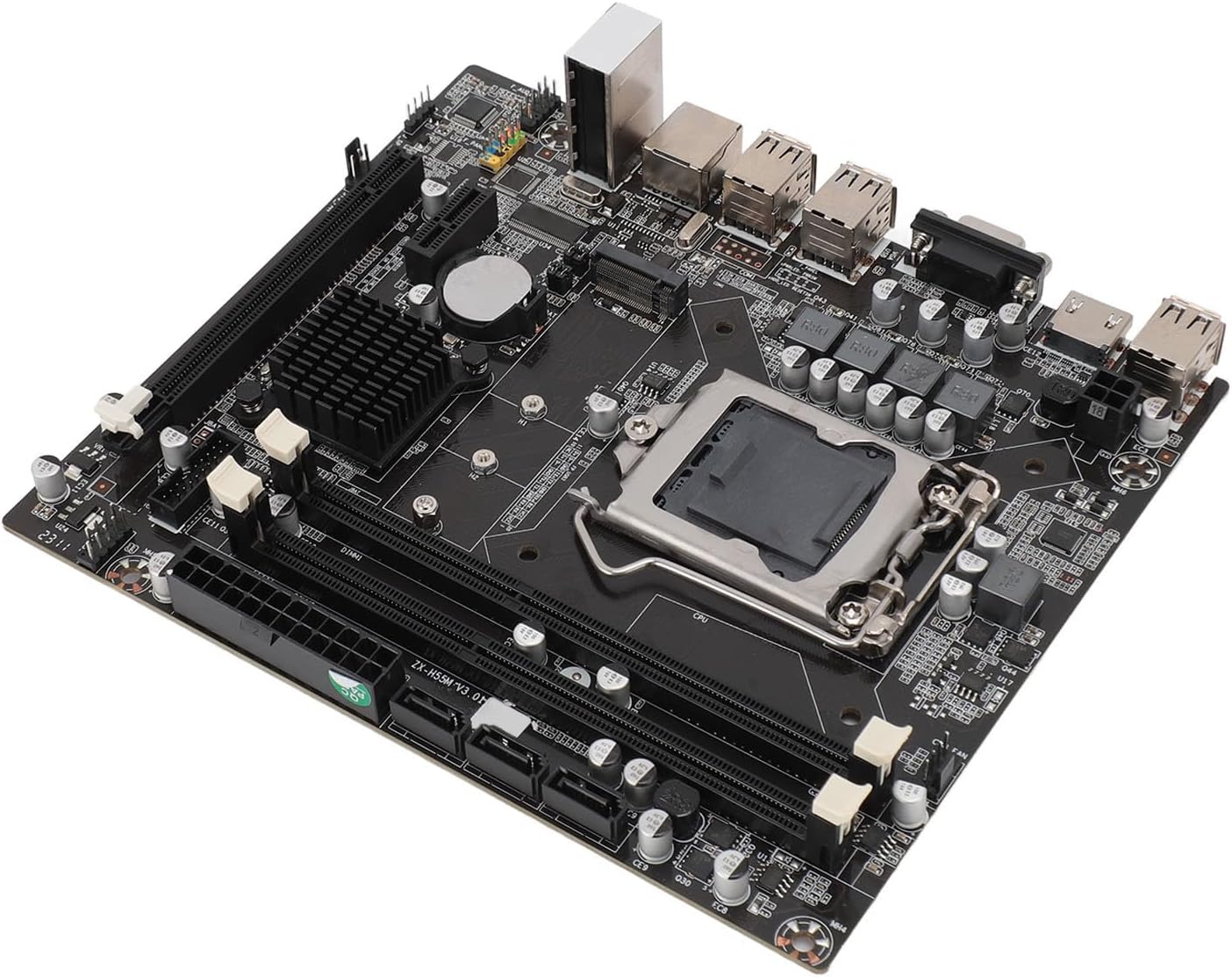 Amazon.com: H55 Computer Motherboard Professional M.2 NGFF LGA 1156 ...