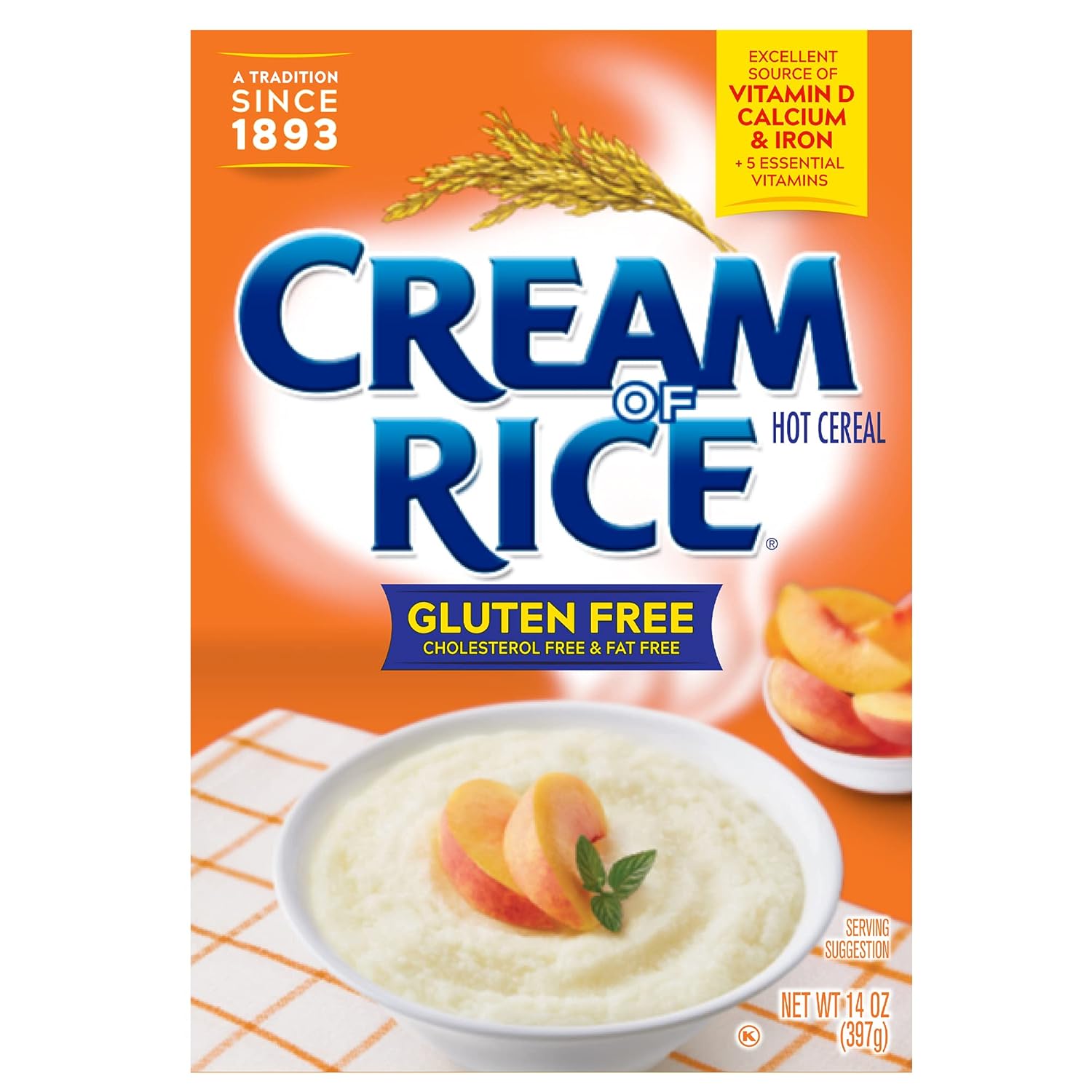 Amazon.com: Cream of Rice, Instant Hot Cereal, 1.5 Ounce (Pack of 8)