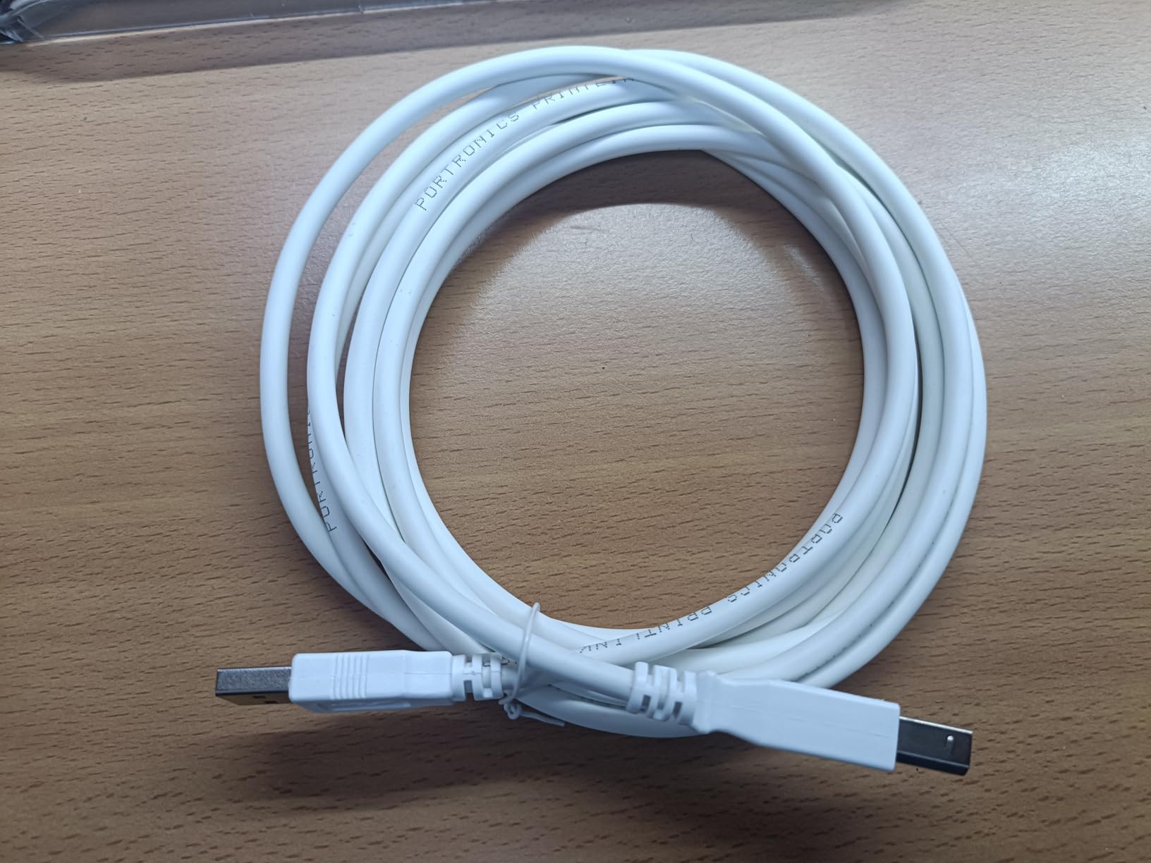 Portronics PrintLink 3 Printer Cable with USB Type-A to USB Type-B Male ...