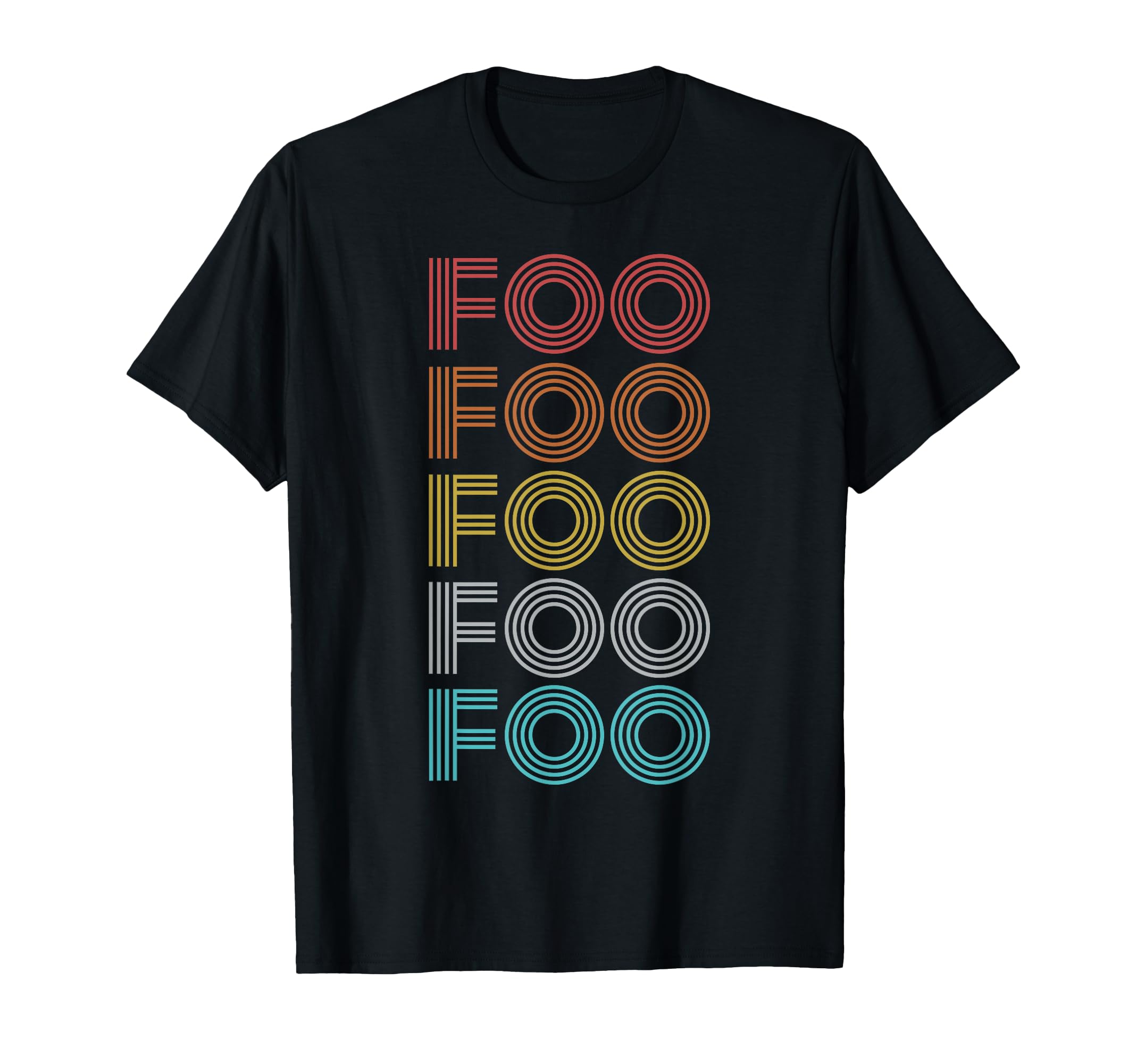 Amazon.com: Retro Vintage Foo T-Shirt : Clothing, Shoes & Jewelry