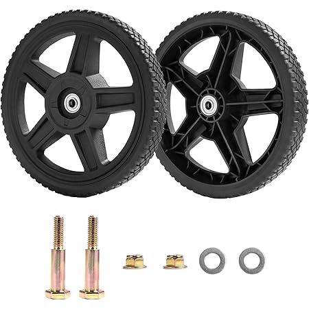 Amazon.com : Parts Camp Push Mower Wheel kits 14 inch Wheels for Push ...