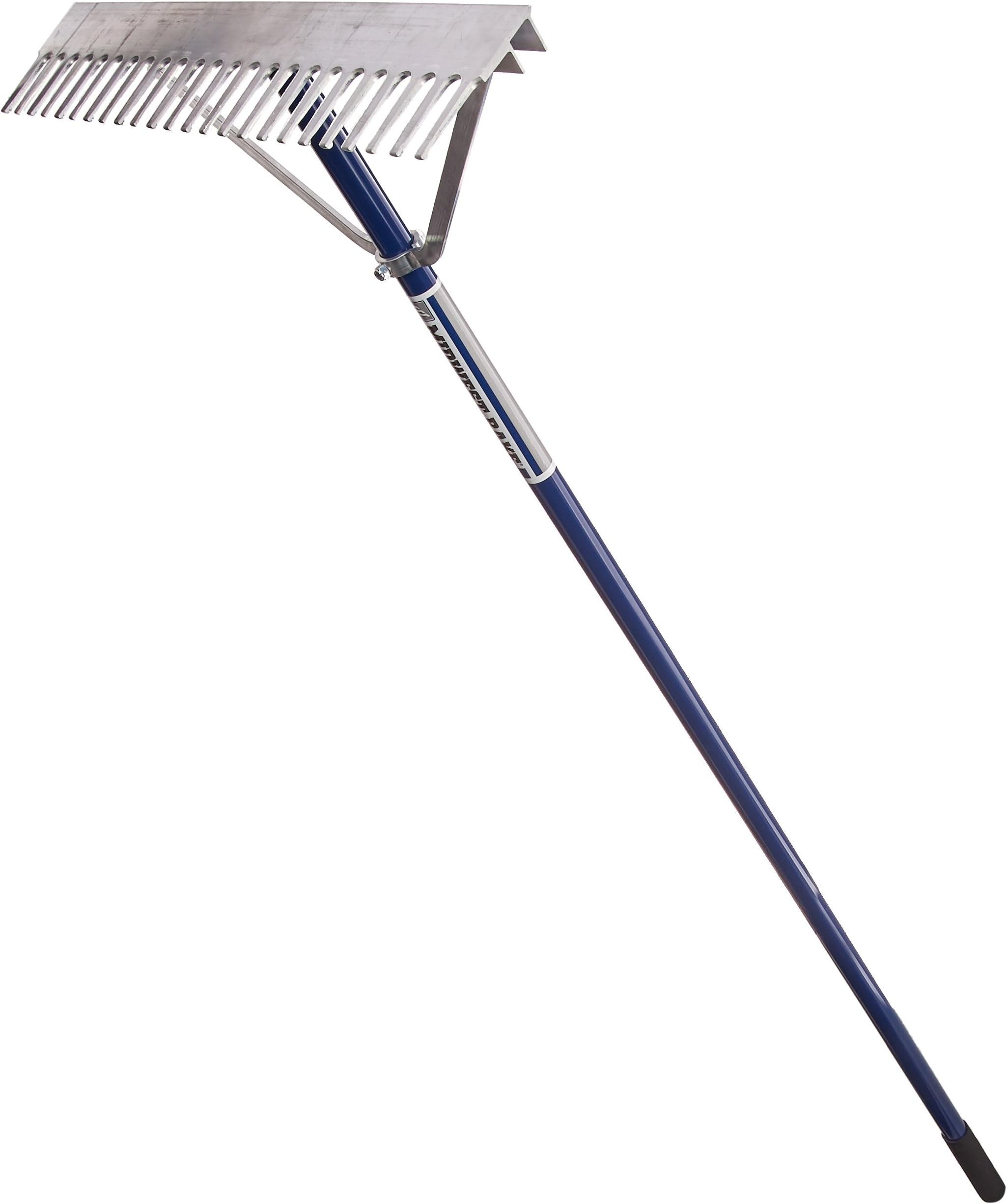 Amazon.com : Midwest 10024 Aluminum Landscape Rake, 24-Inch, Blue ...