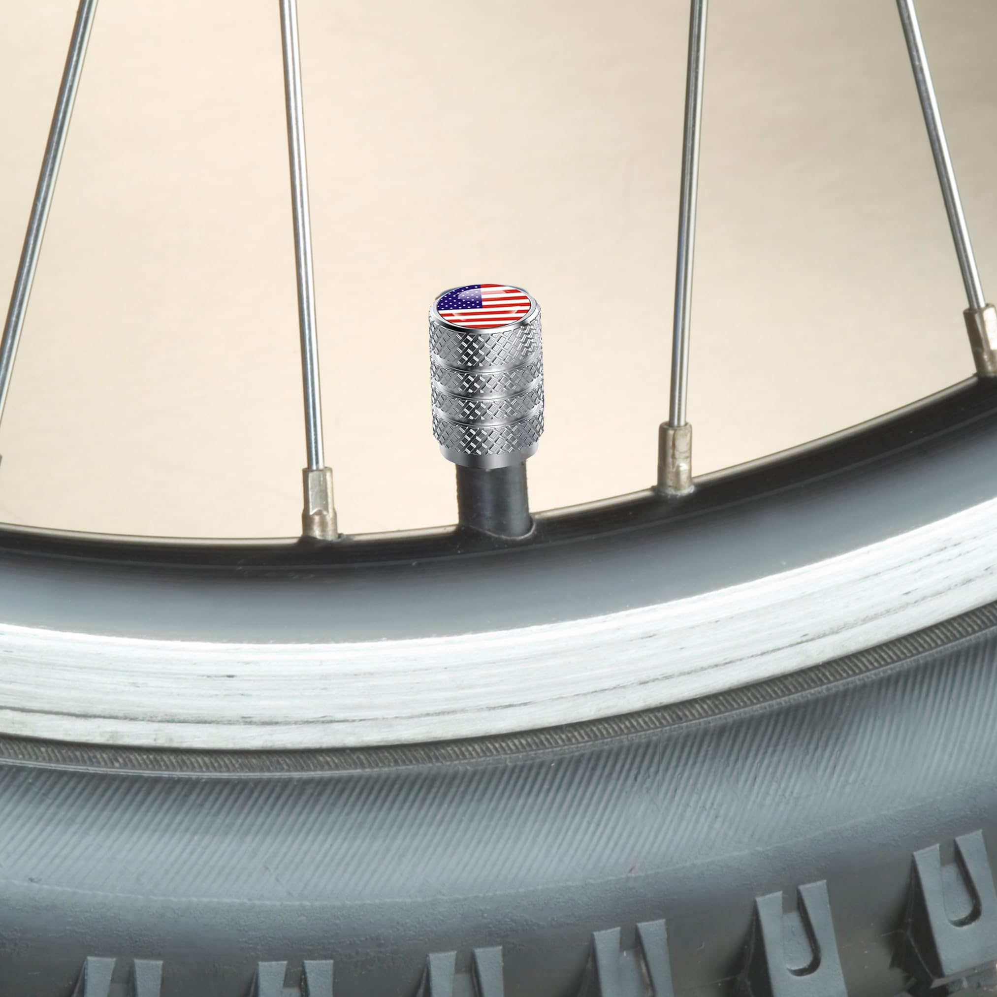Snapklik.com : Performore 8 Pcs Tire Valve Caps - American Flag Valve ...